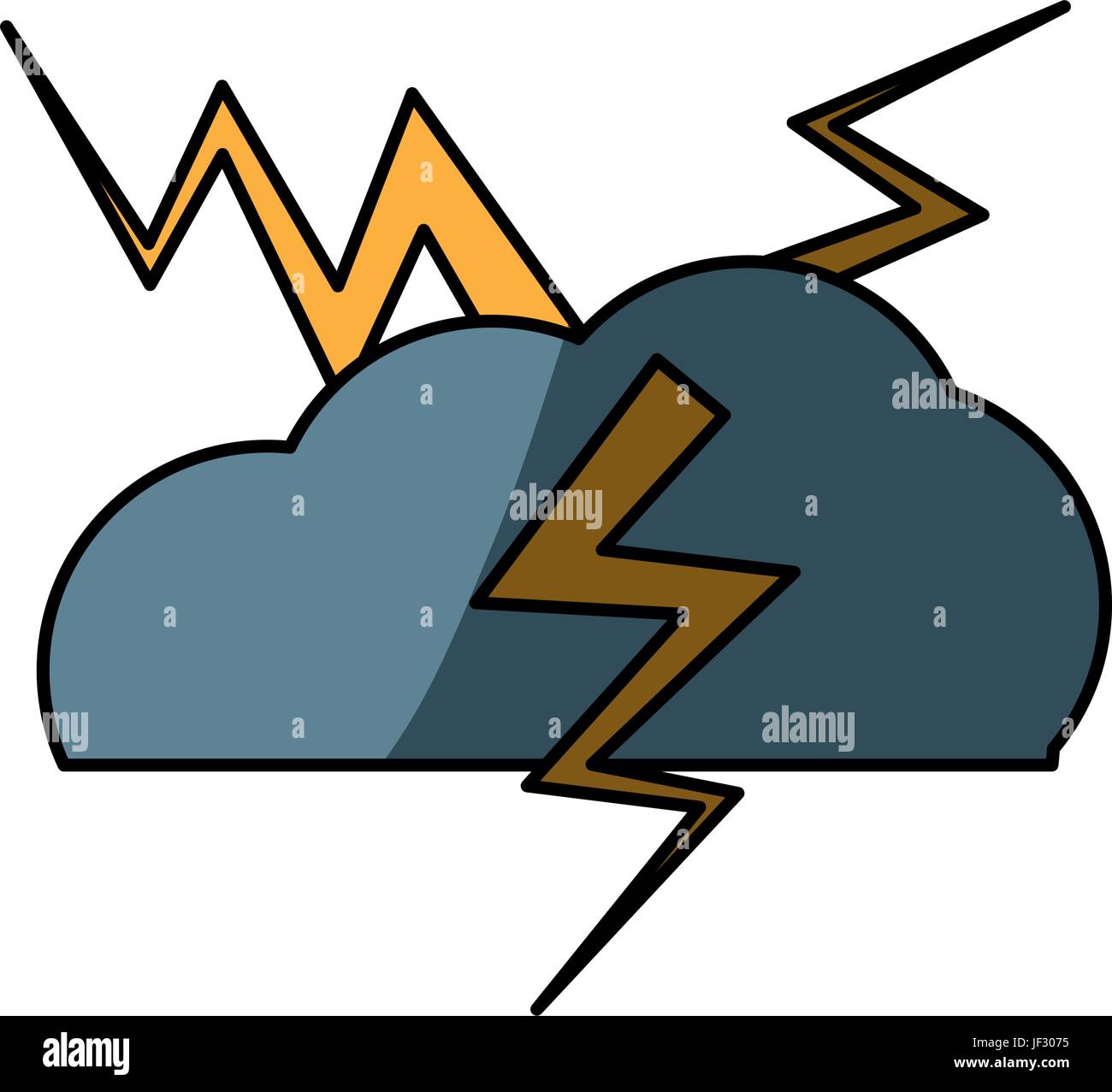 Colorful bad weather Stock Vector Images - Alamy