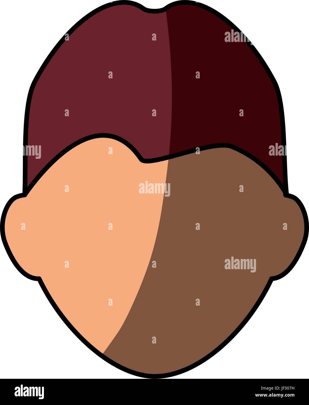 Guy faceless head Stock Vector Image & Art - Alamy