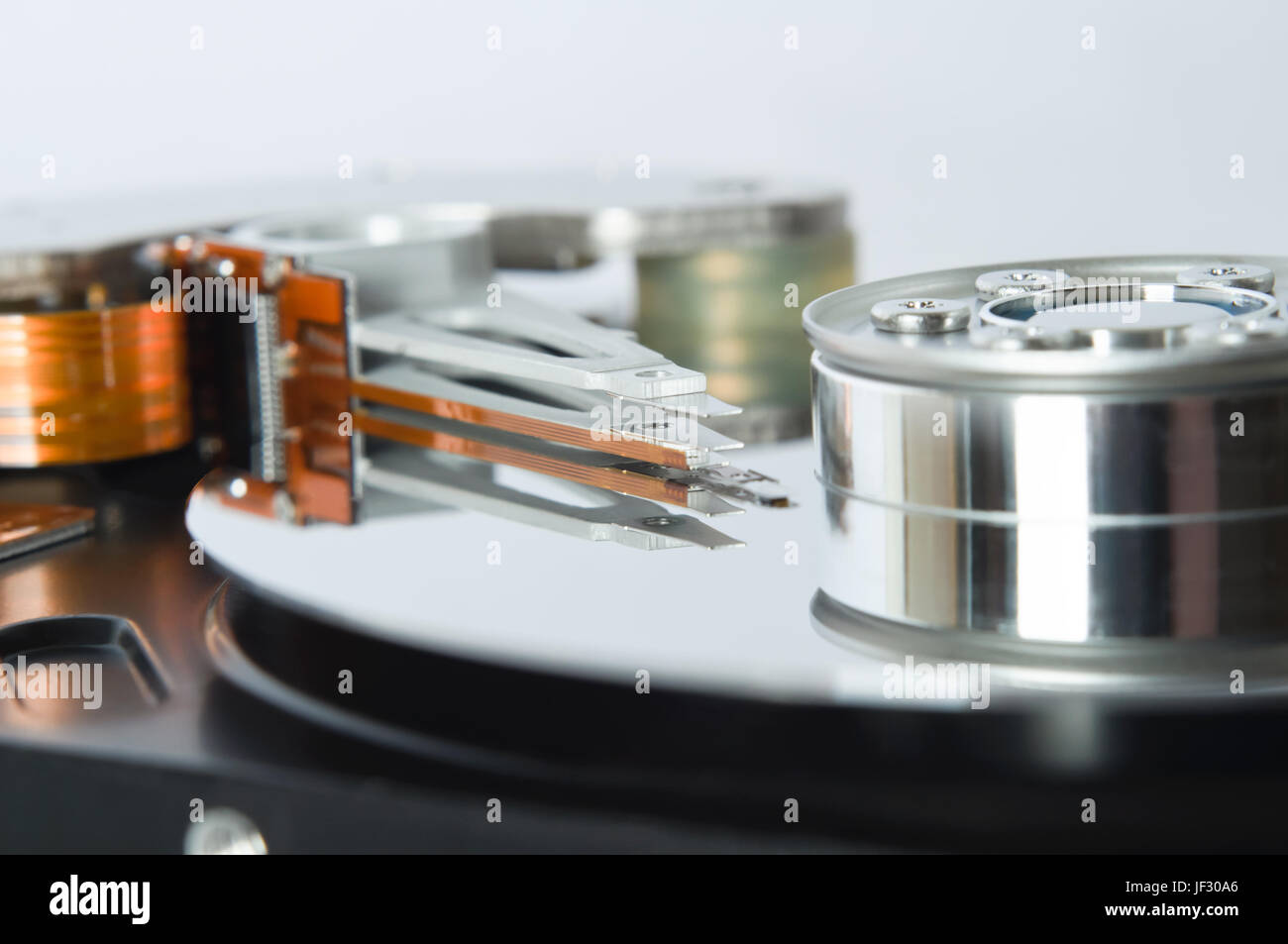 Hard disk drive platter hi-res stock photography and images - Alamy