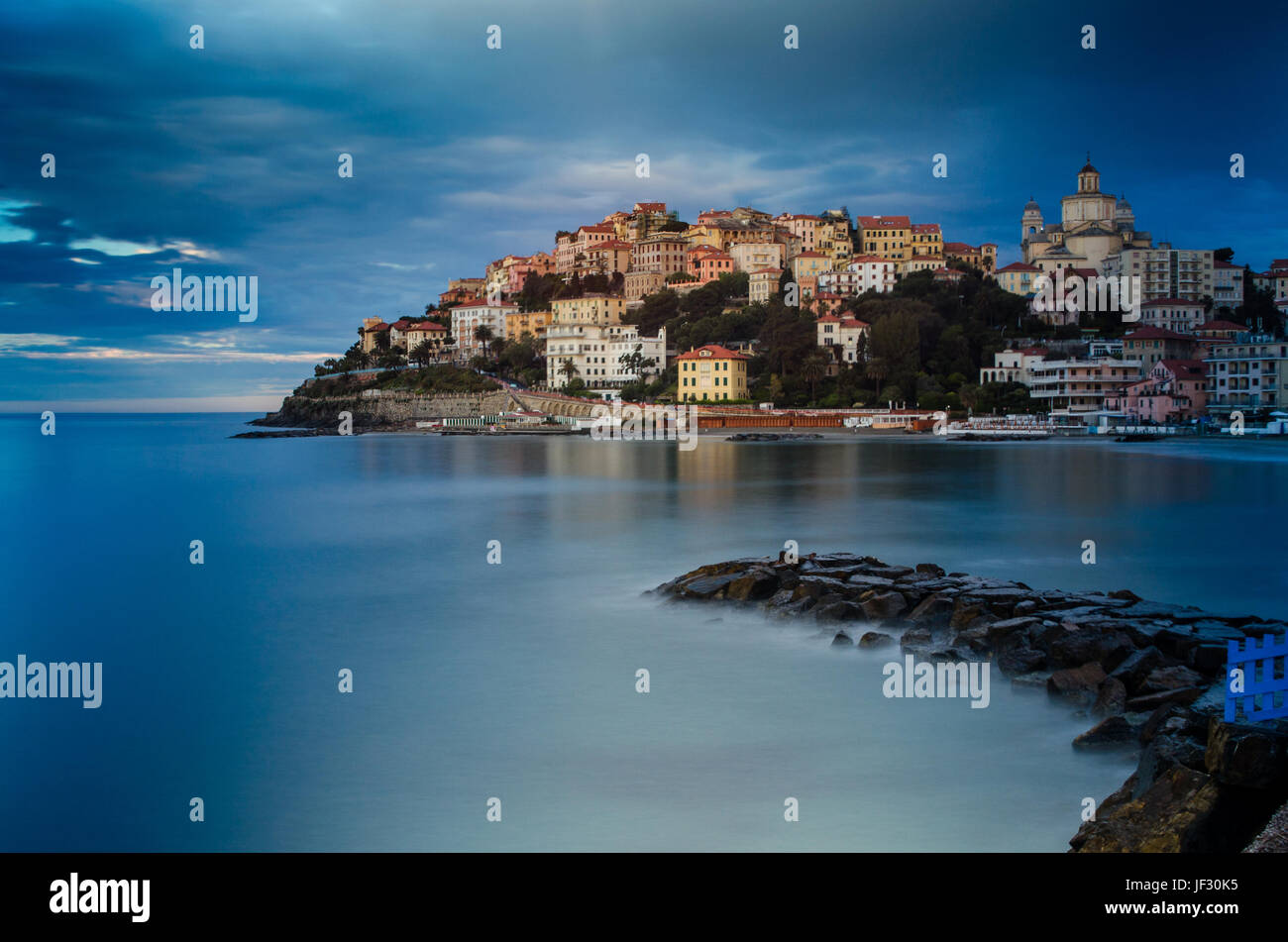 Amazing sunrise in Italy Stock Photo - Alamy