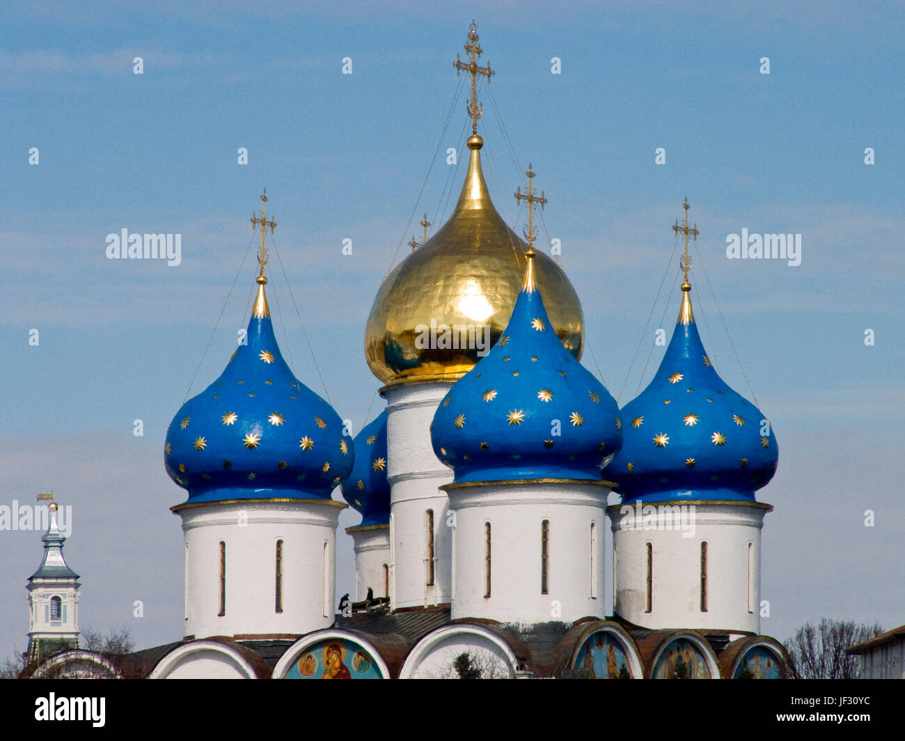 The Trinity Monastery of St. Sergius Lavra (Moscow). Russian Federation ...