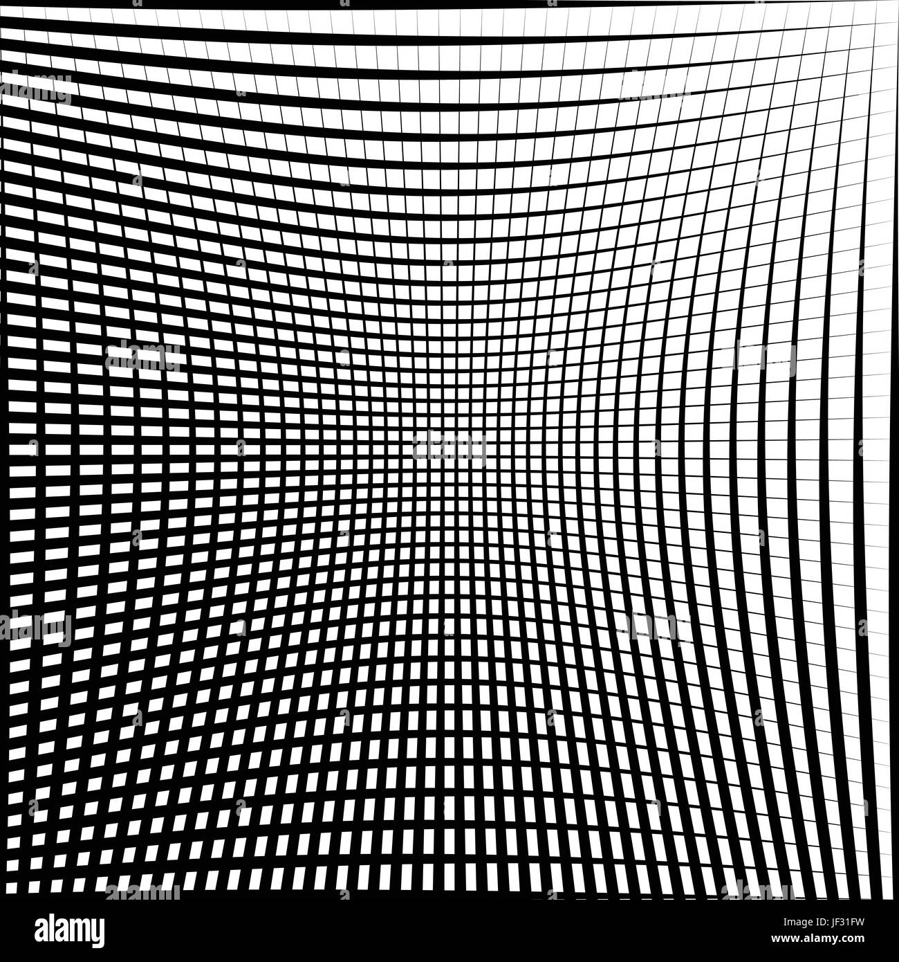 Geometric black and white texture. Mesh, grid pattern of lines Stock ...