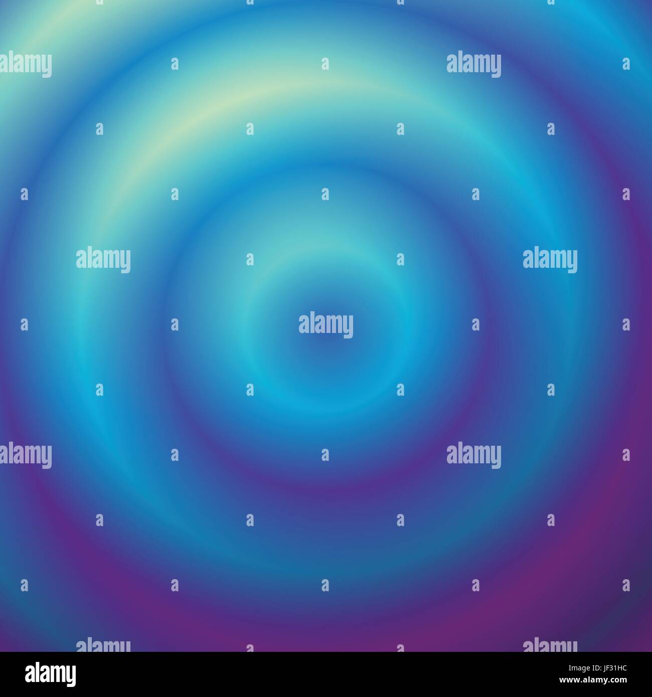 Circular pattern with concentric circles. Faded overlapping circle ...