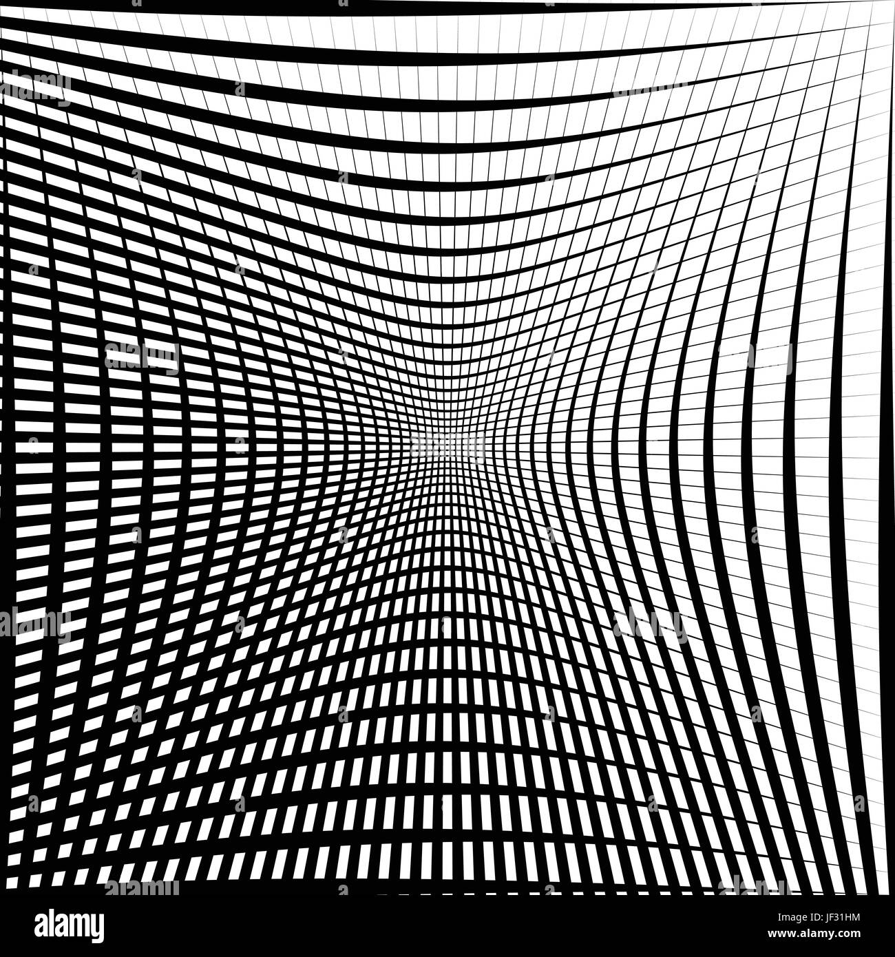 Geometric black and white texture. Mesh, grid pattern of lines Stock ...