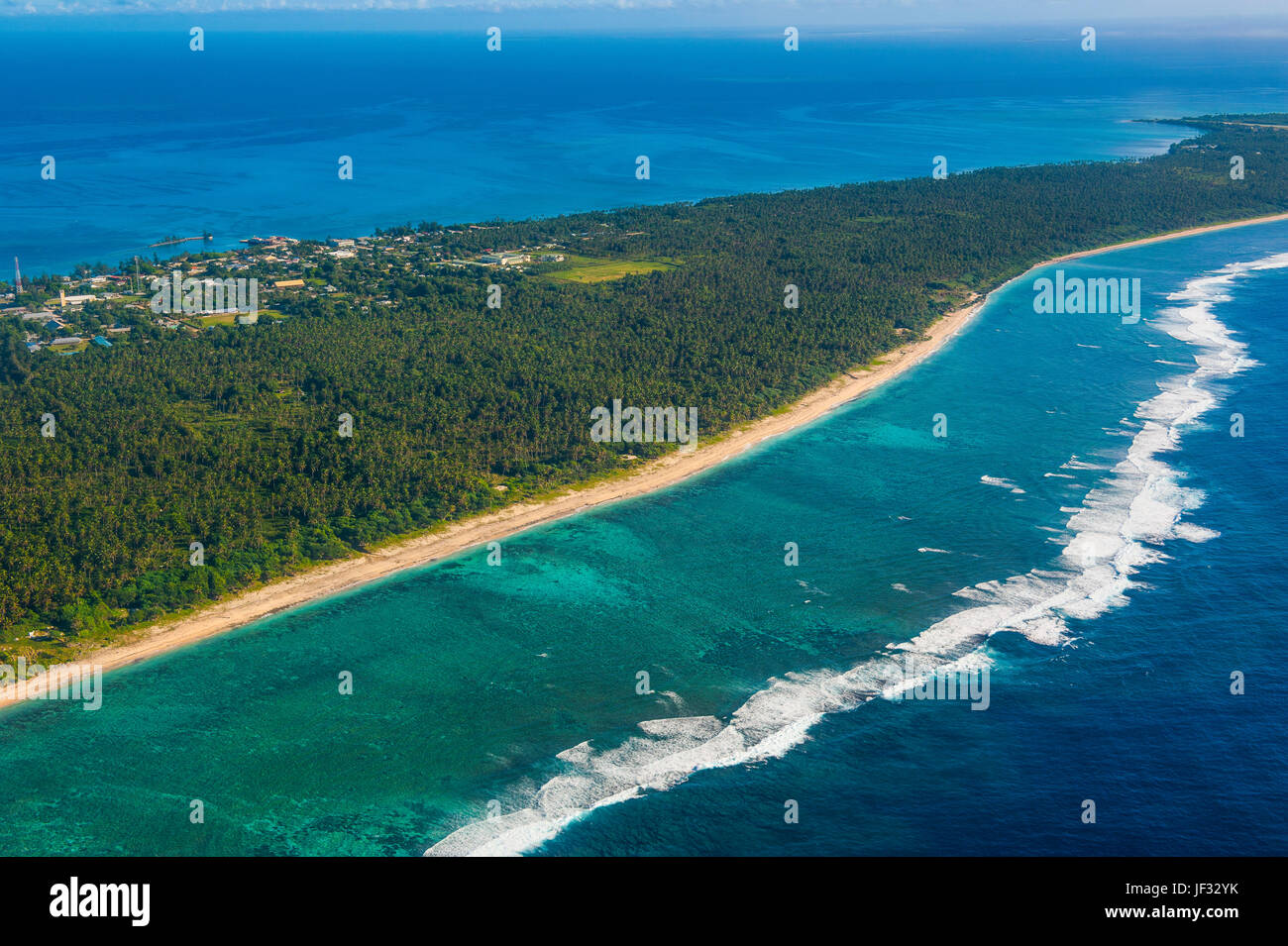 Aerial of Ha´apai, Tonga, South Pacific Stock Photo - Alamy