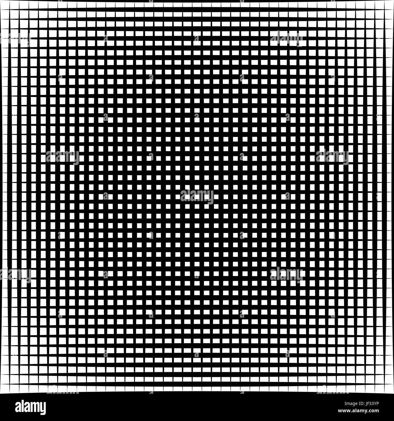 Geometric black and white texture. Mesh, grid pattern of lines Stock ...