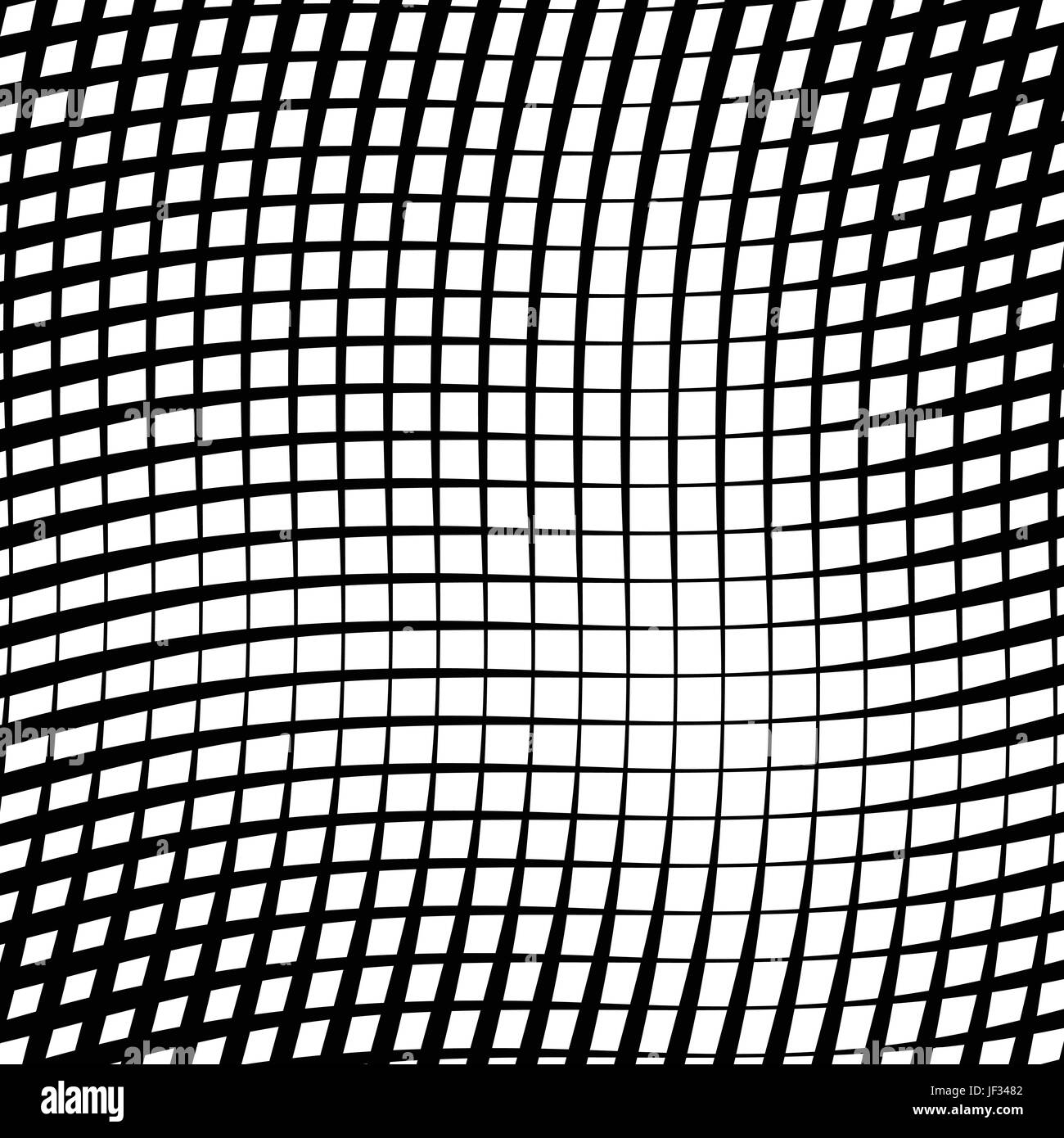 Geometric black and white texture. Mesh, grid pattern of lines Stock ...