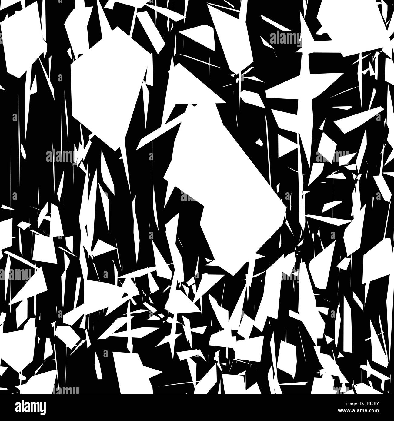 Noise disturbance illustration Black and White Stock Photos & Images ...
