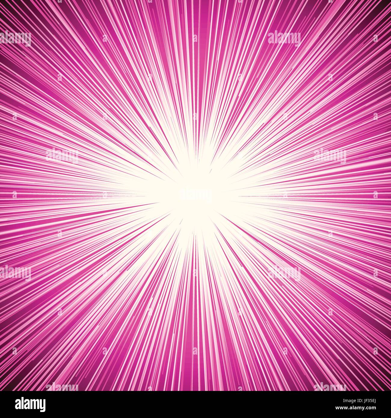 Starburst, sunburst, rays of light element. Circular, radial lines ...