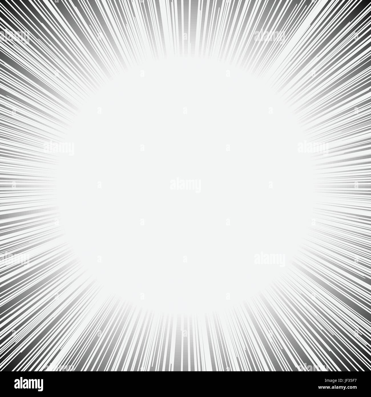 Radial lines element. Abstract geometric illustration. Radiating ...