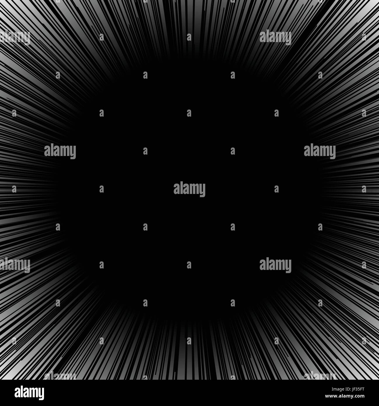 Radial lines element. Abstract geometric illustration. Radiating ...