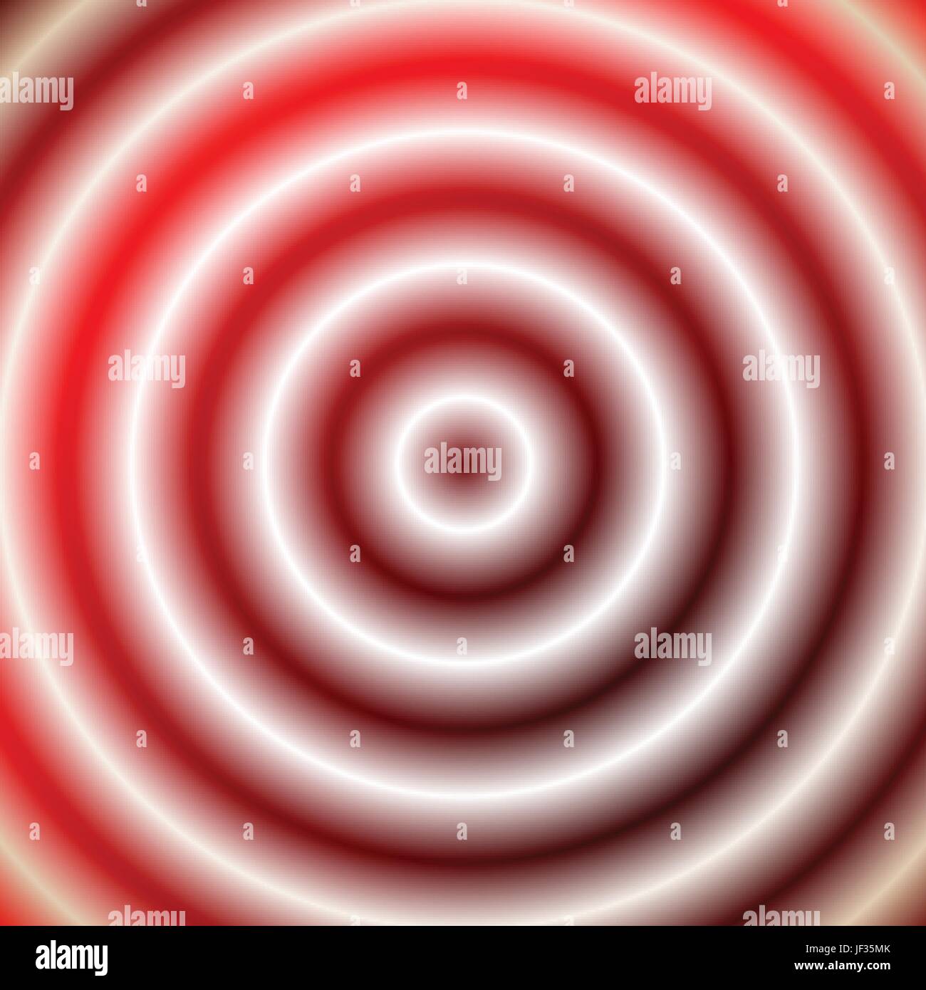 Circular pattern with concentric circles. Faded overlapping circle ...
