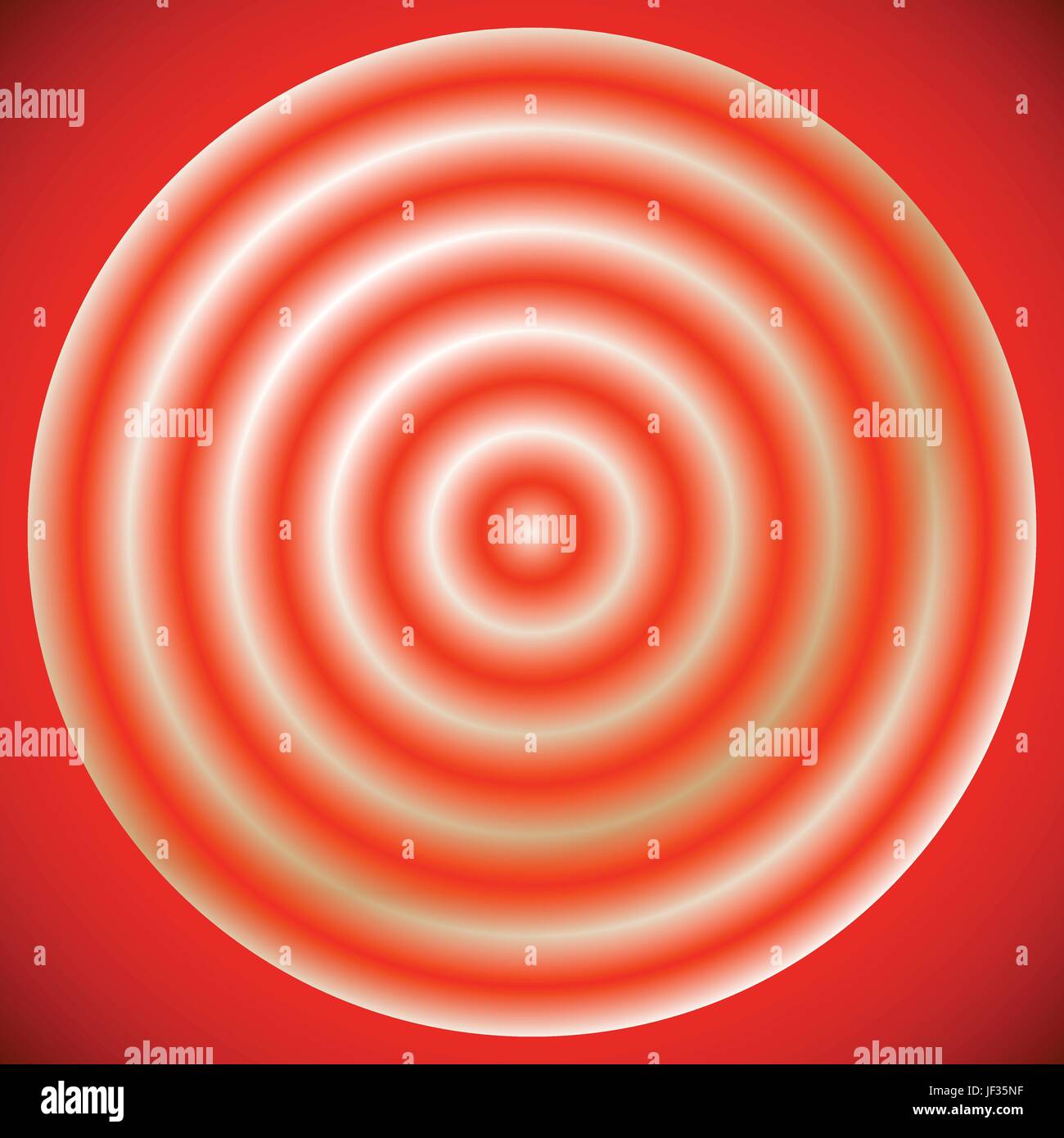Circular pattern with concentric circles. Faded overlapping circle shapes, abstract ripple ...