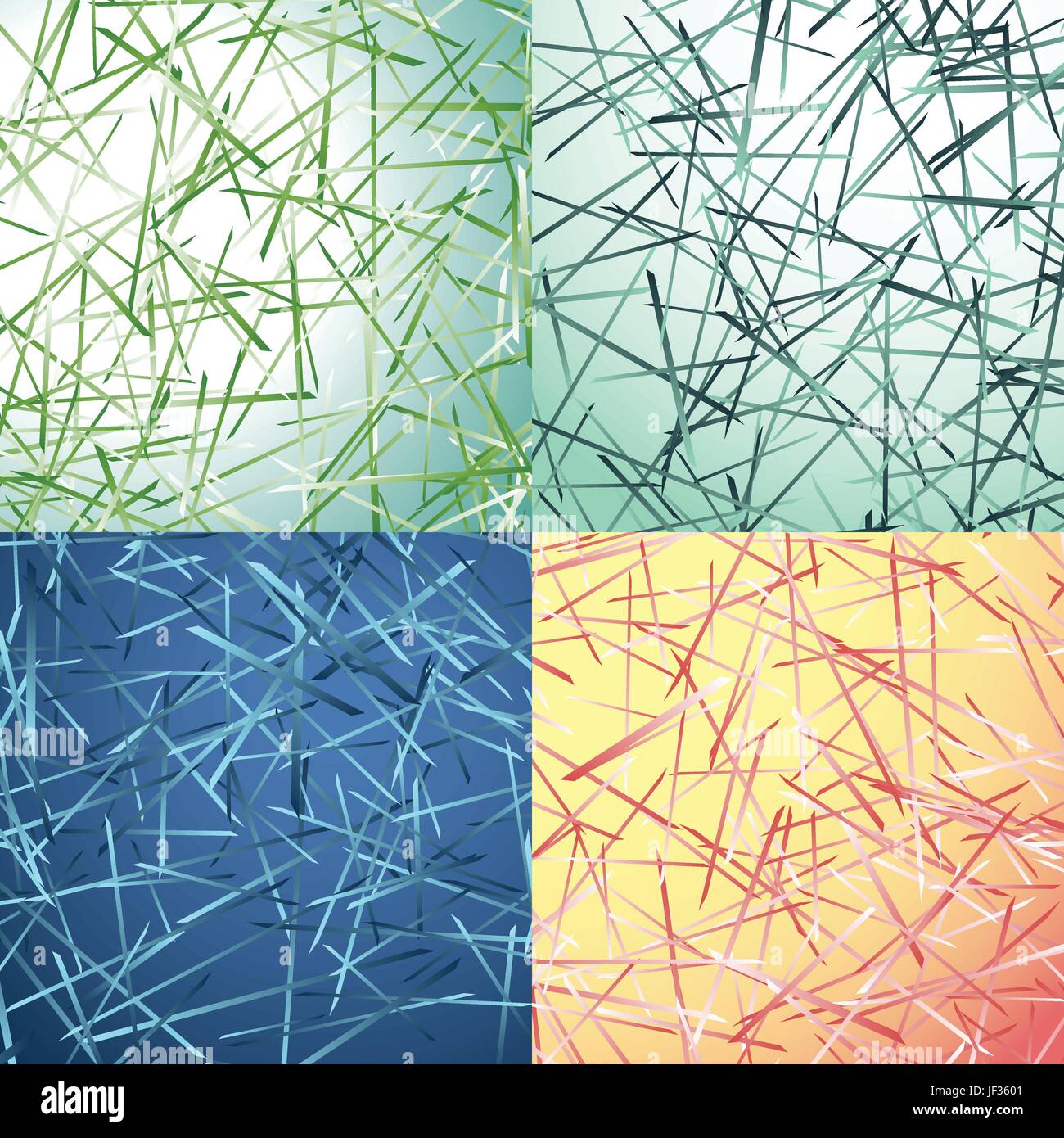 Banner, button backgrounds with abstract random, chaotic lines Stock ...