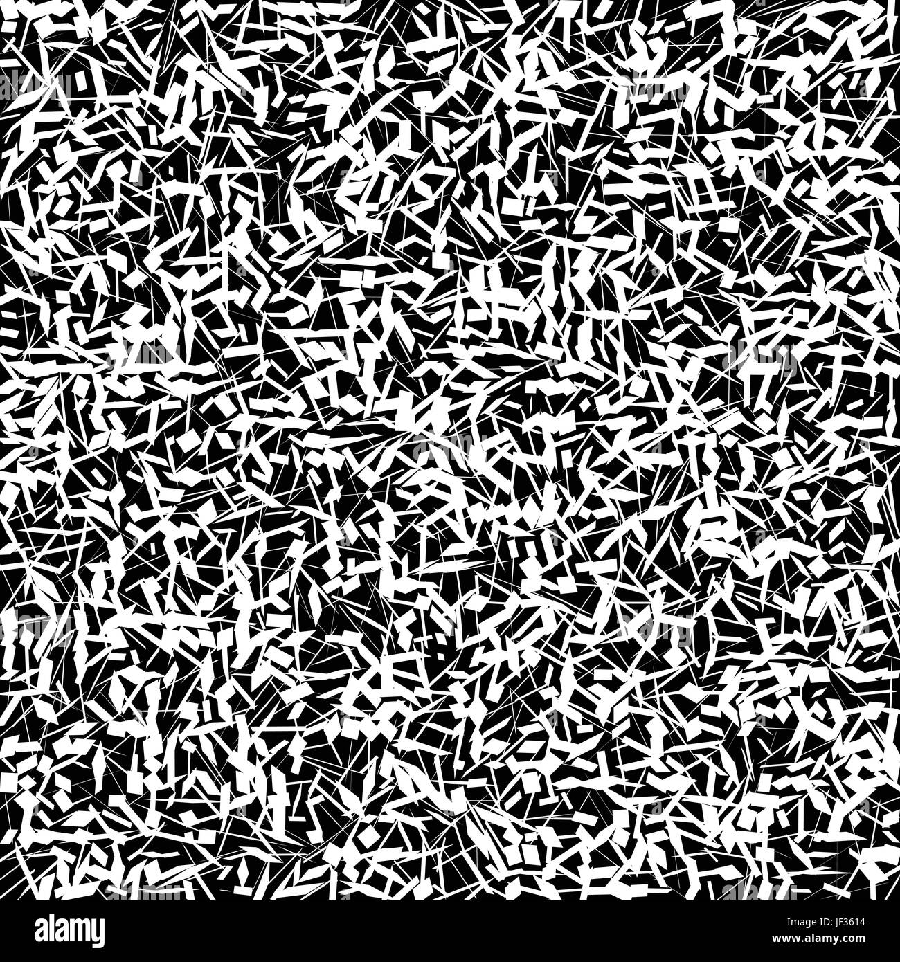 Random pattern / texture with irregular distorted elements Stock Vector ...