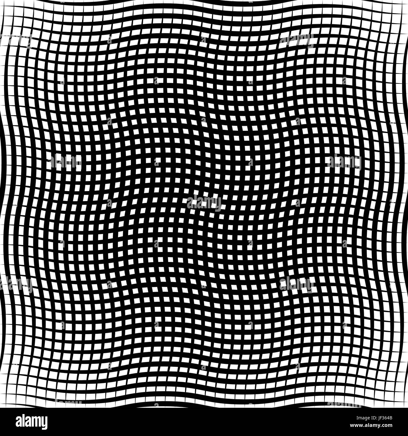 Geometric black and white texture. Mesh, grid pattern of lines Stock ...