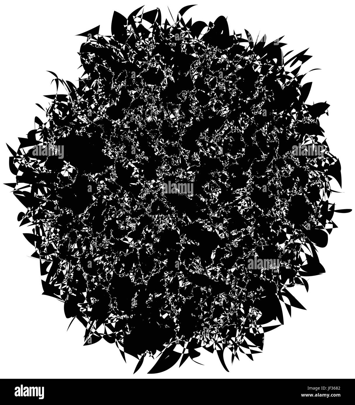 Distressed design element. Abstract textured geometric shape Stock ...