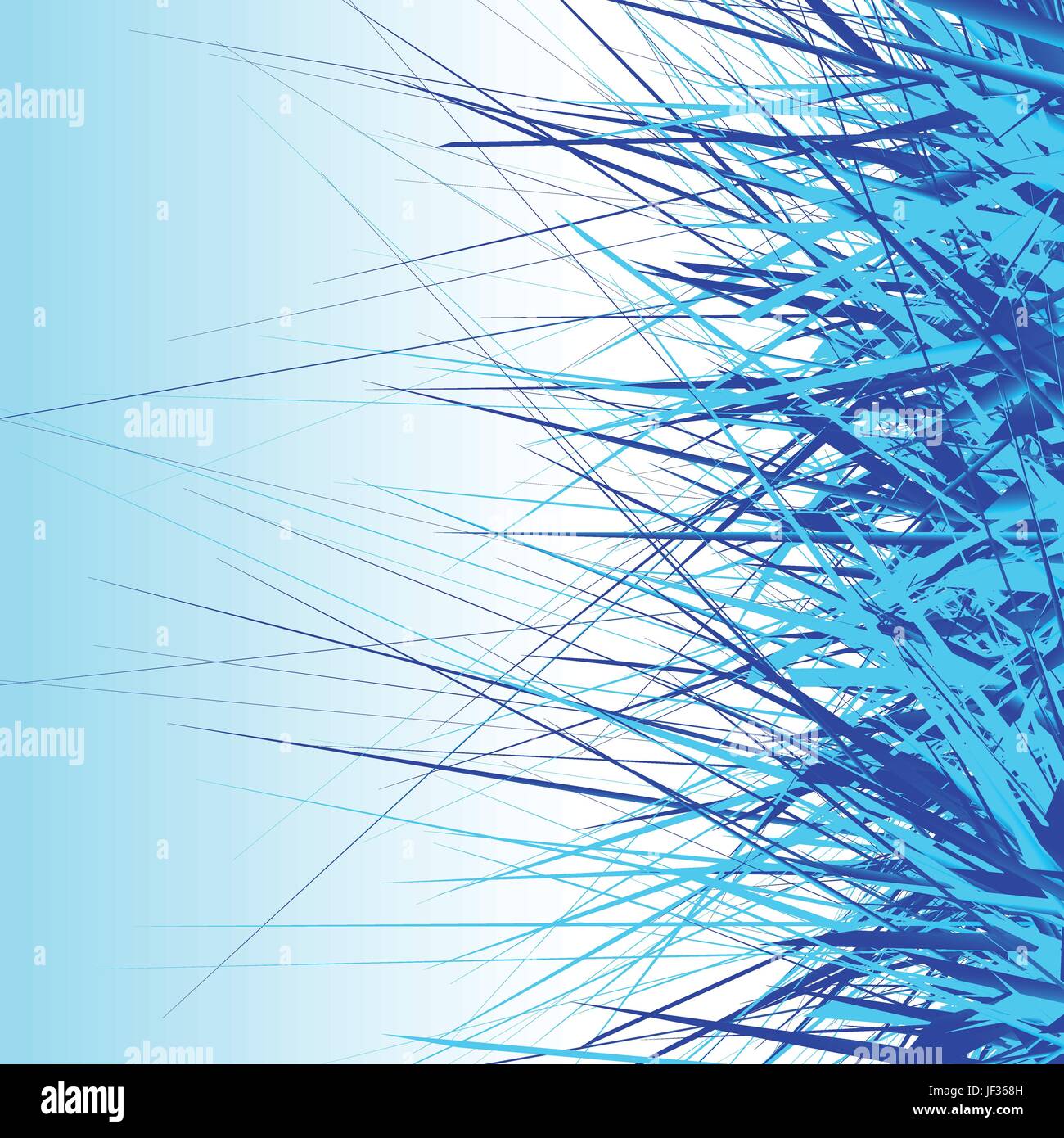 Abstract digital art with array of random lines. Use as poster, flyer ...