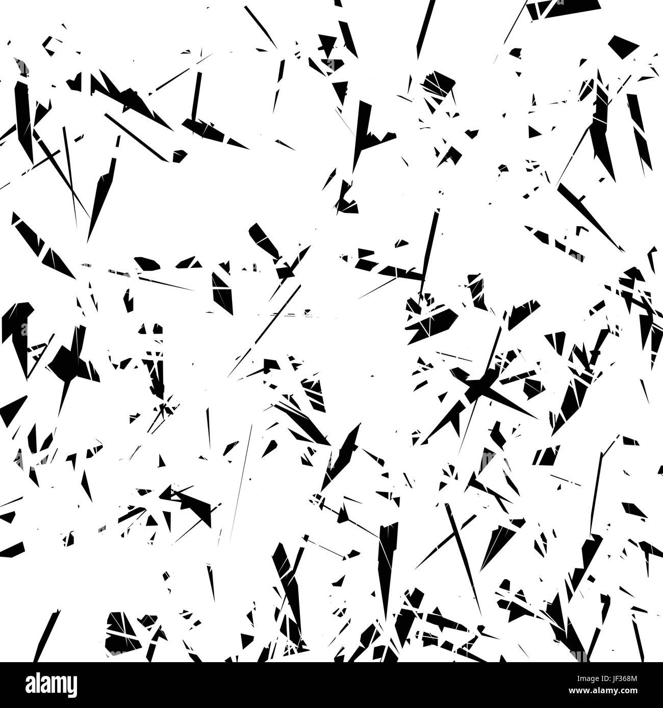 Black and white amorphous texture with random elements. Messy, chaotic ...