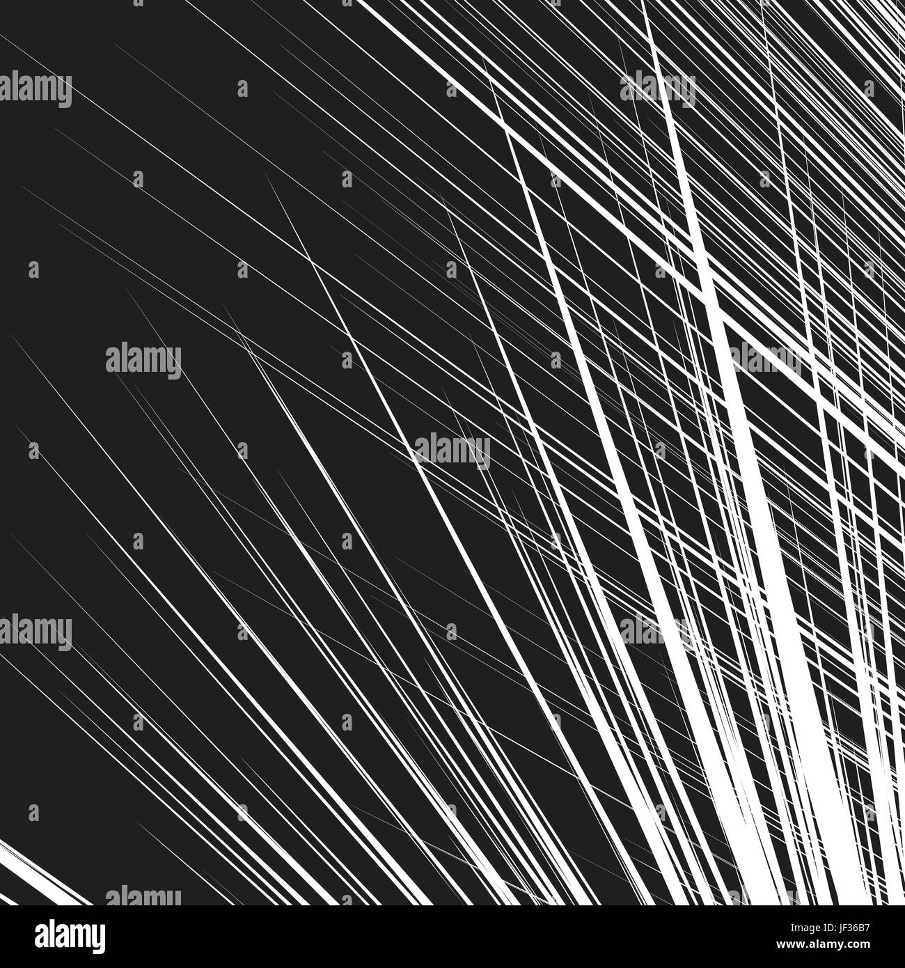 Grid, mesh of dynamic irregular lines. Abstract geometric trellis ...