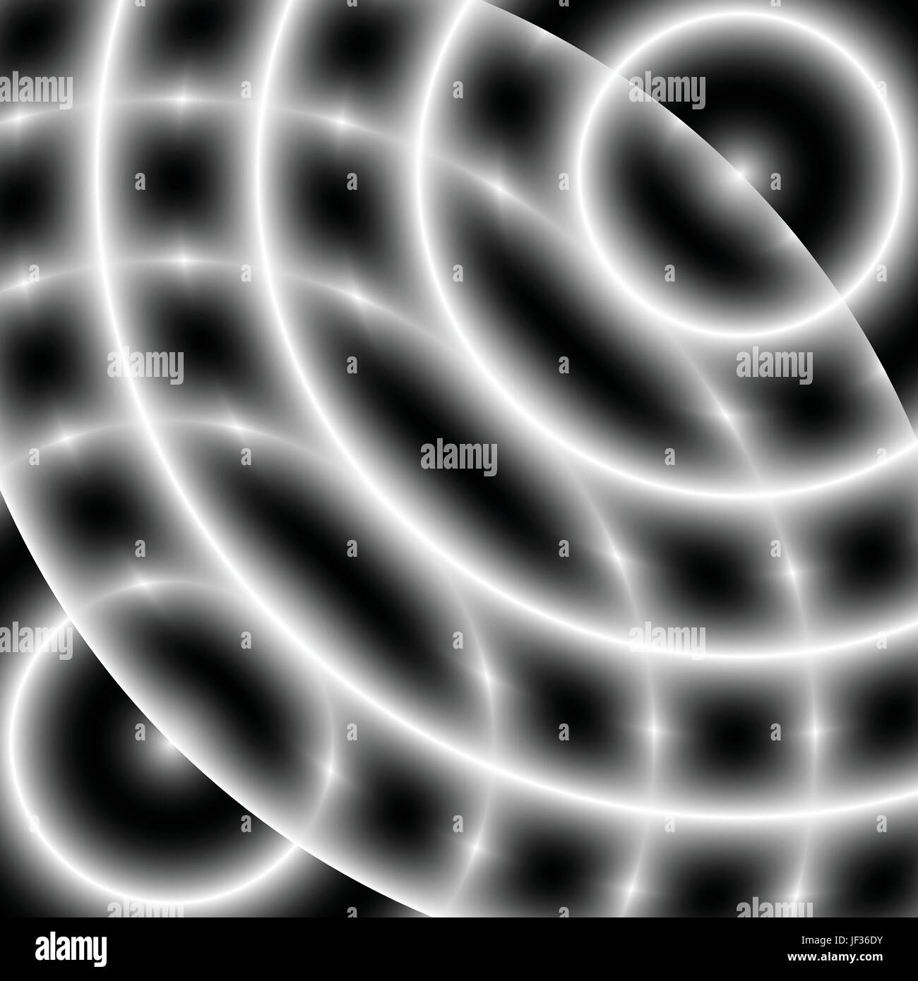 Defocused faded monochrome pattern / texture. Abstract op-art ...