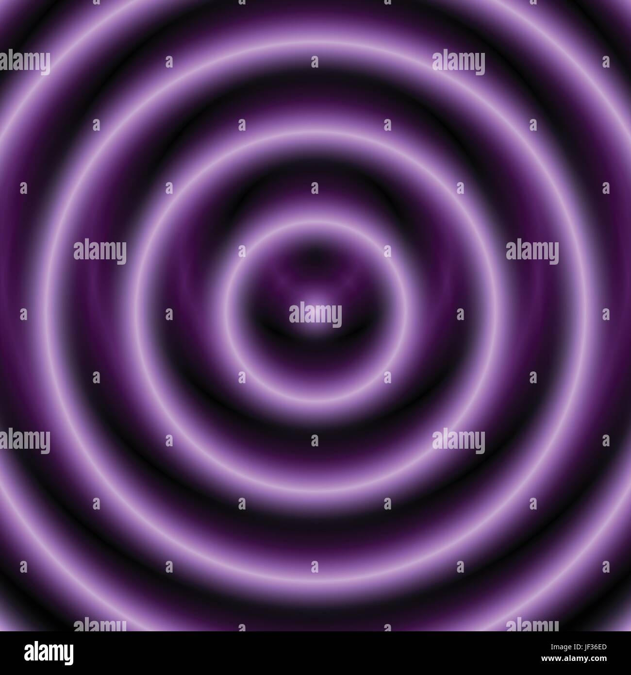 Circular pattern with concentric circles. Faded overlapping circle ...