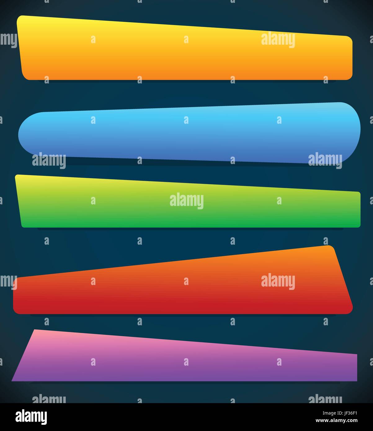 Button, banner shapes, backgrounds. Abstract tags, labels. Colorful ...