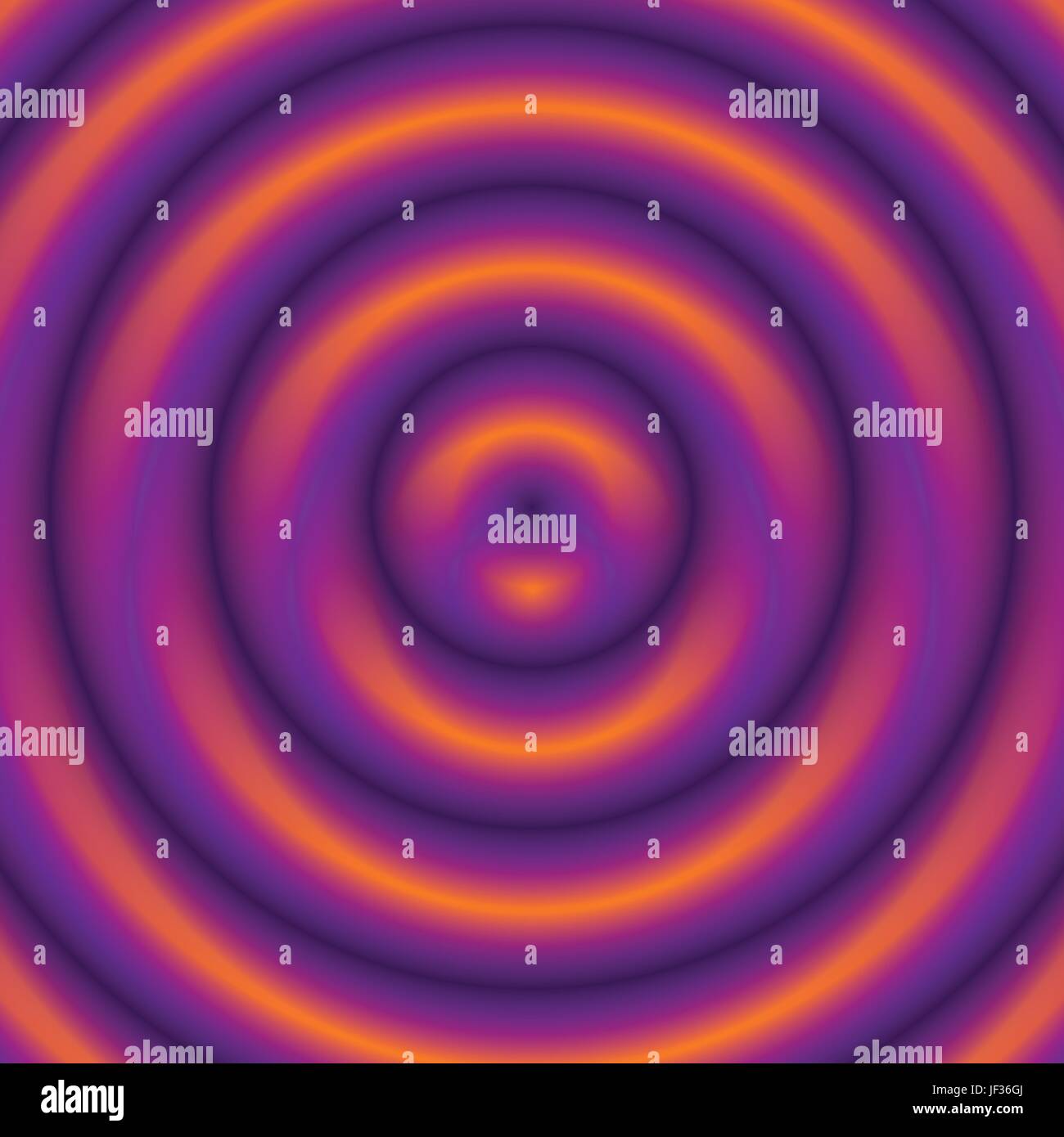 Circular pattern with concentric circles. Faded overlapping circle ...