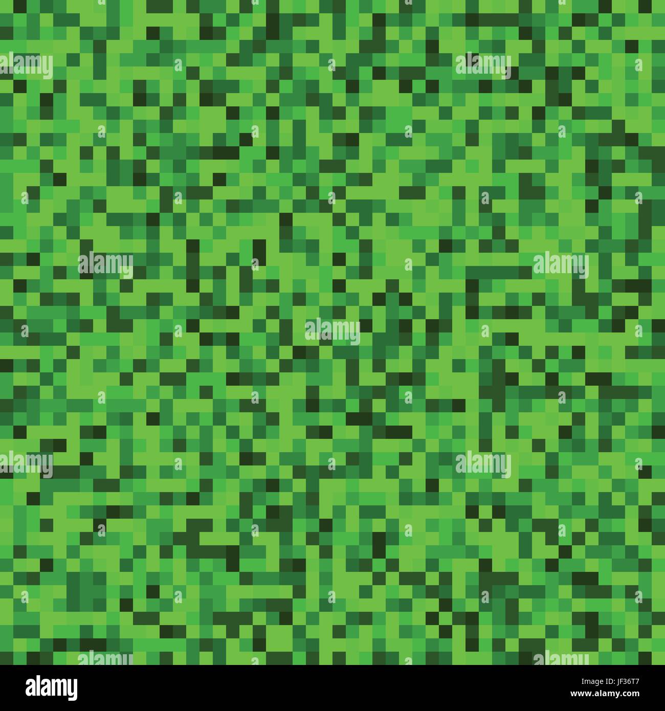 Minimal seamless pixelated mosaic pattern with random pixels. Repeatble ...