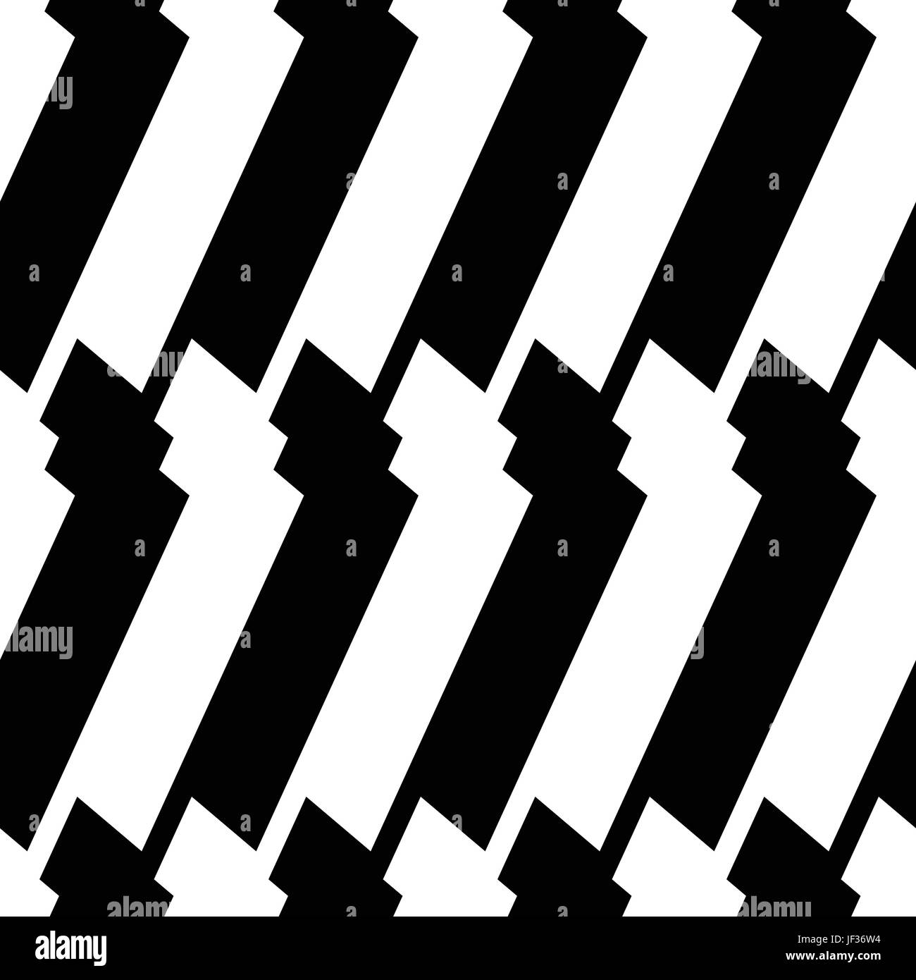 Black and white seamless geometric pattern. Repeatable texture / background with array ...