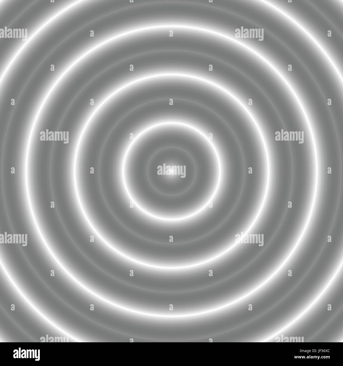 Circular pattern with concentric circles. Faded overlapping circle ...