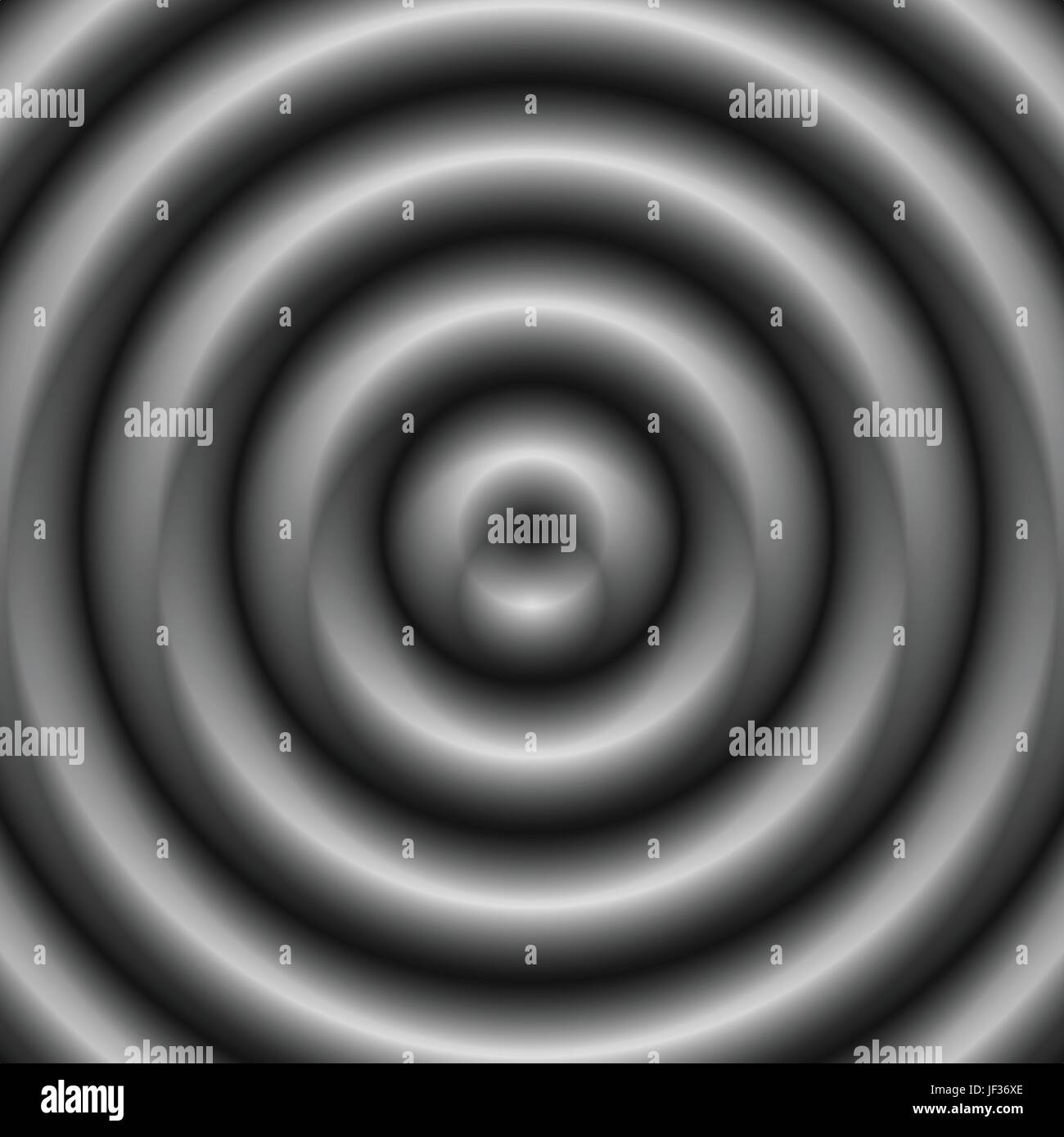 Circular pattern with concentric circles. Faded overlapping circle shapes, abstract ripple ...