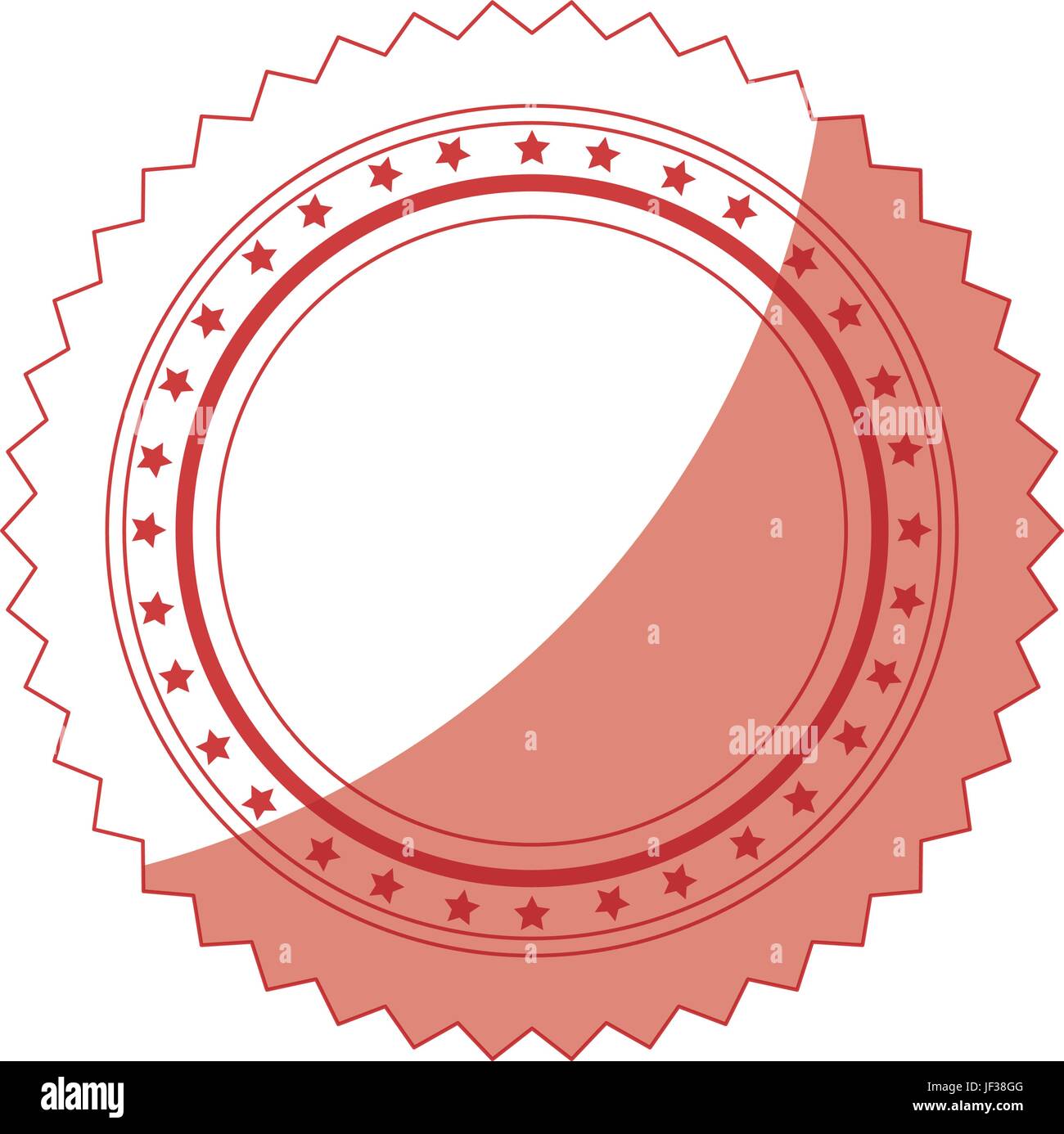 seal stamp icon over white background vector illustration Stock Vector ...