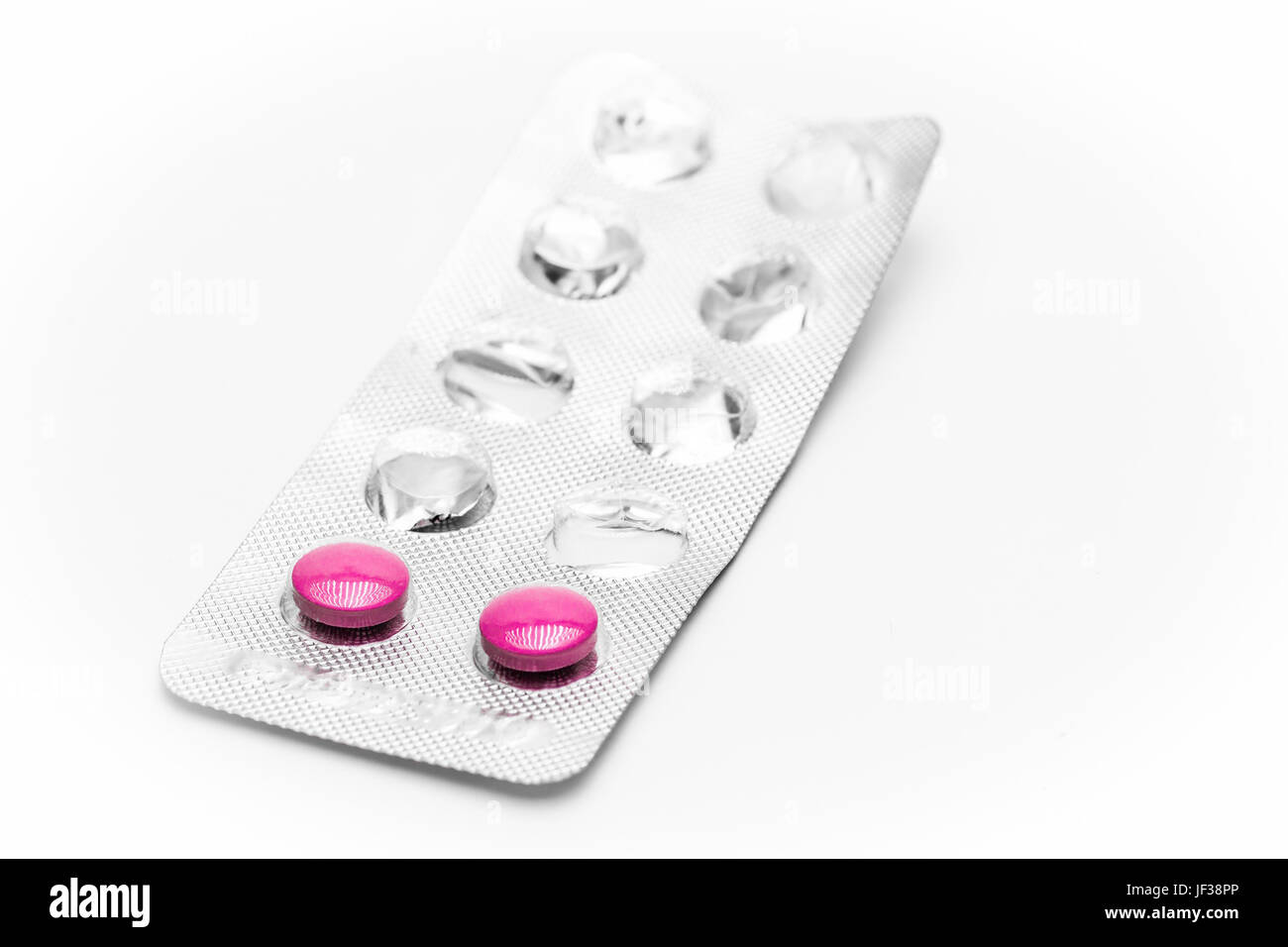 Blister pack empty Cut Out Stock Images & Pictures - Alamy