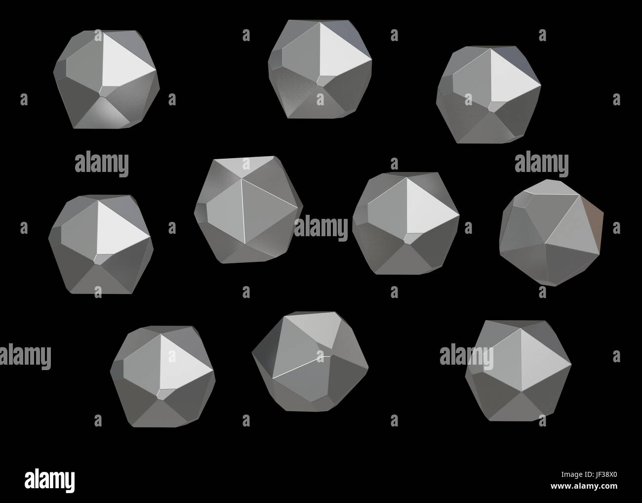 Crystal Stone gem macro mineral collection set of 10 units, quartz on ...
