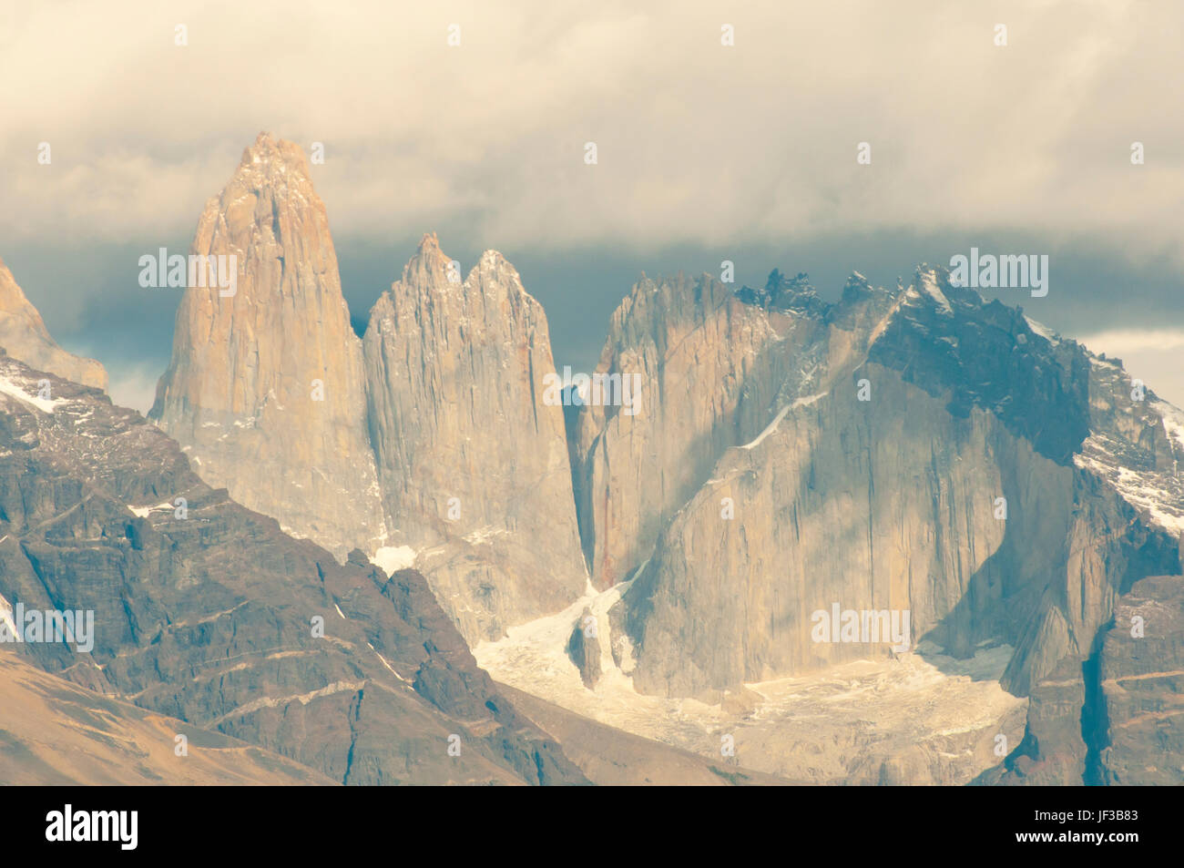 Torres del paine rock towers hi-res stock photography and images - Alamy