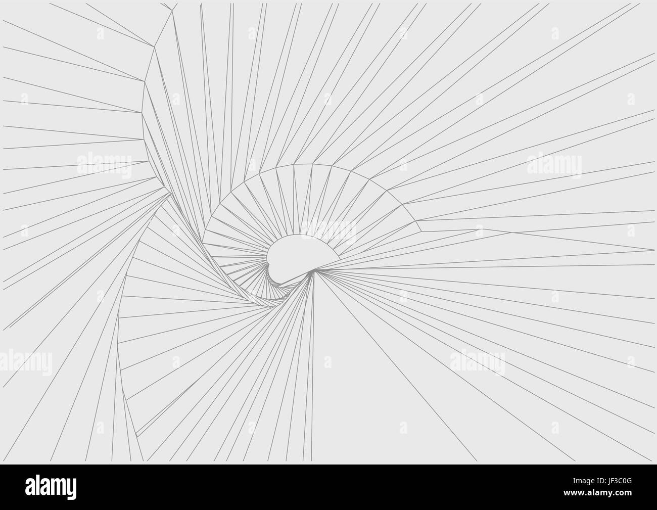 abstract way. abstract tunnel on grey background Stock Vector Image ...