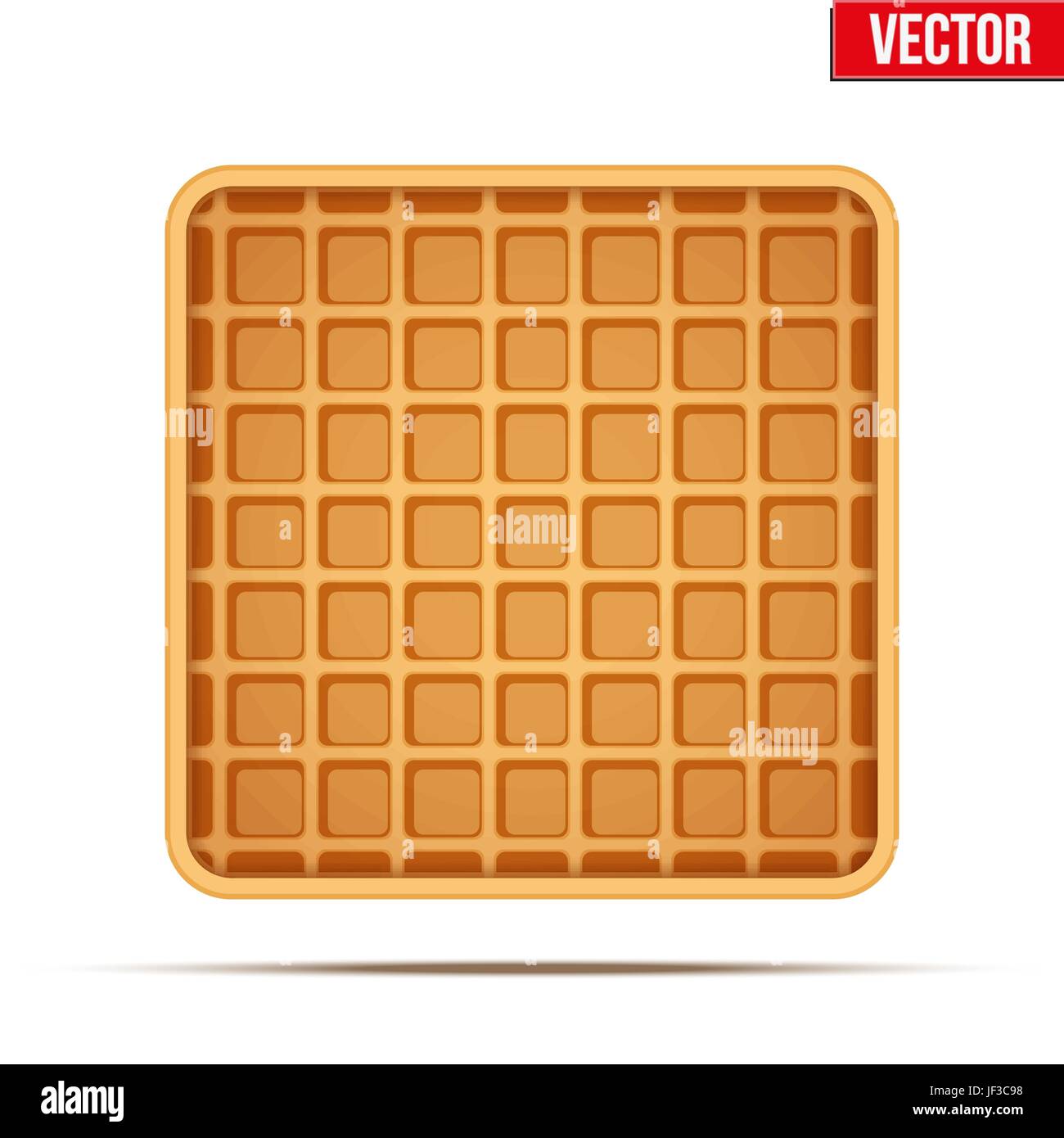 Waffle vector symbol and icon Stock Vector Image & Art - Alamy