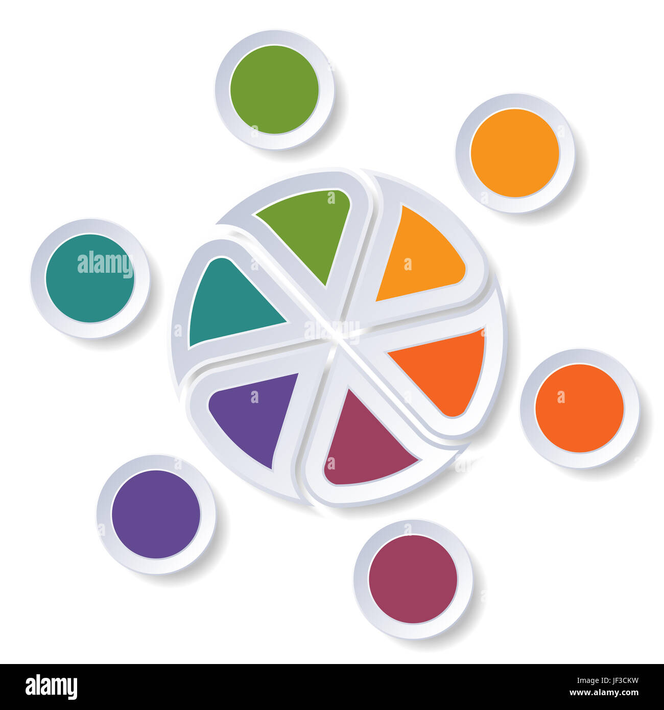 6 position Cut Out Stock Images & Pictures - Alamy