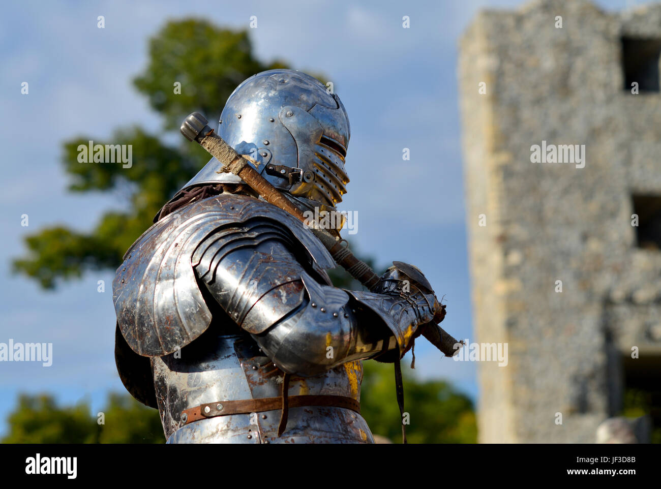 Knights Armor Labeled