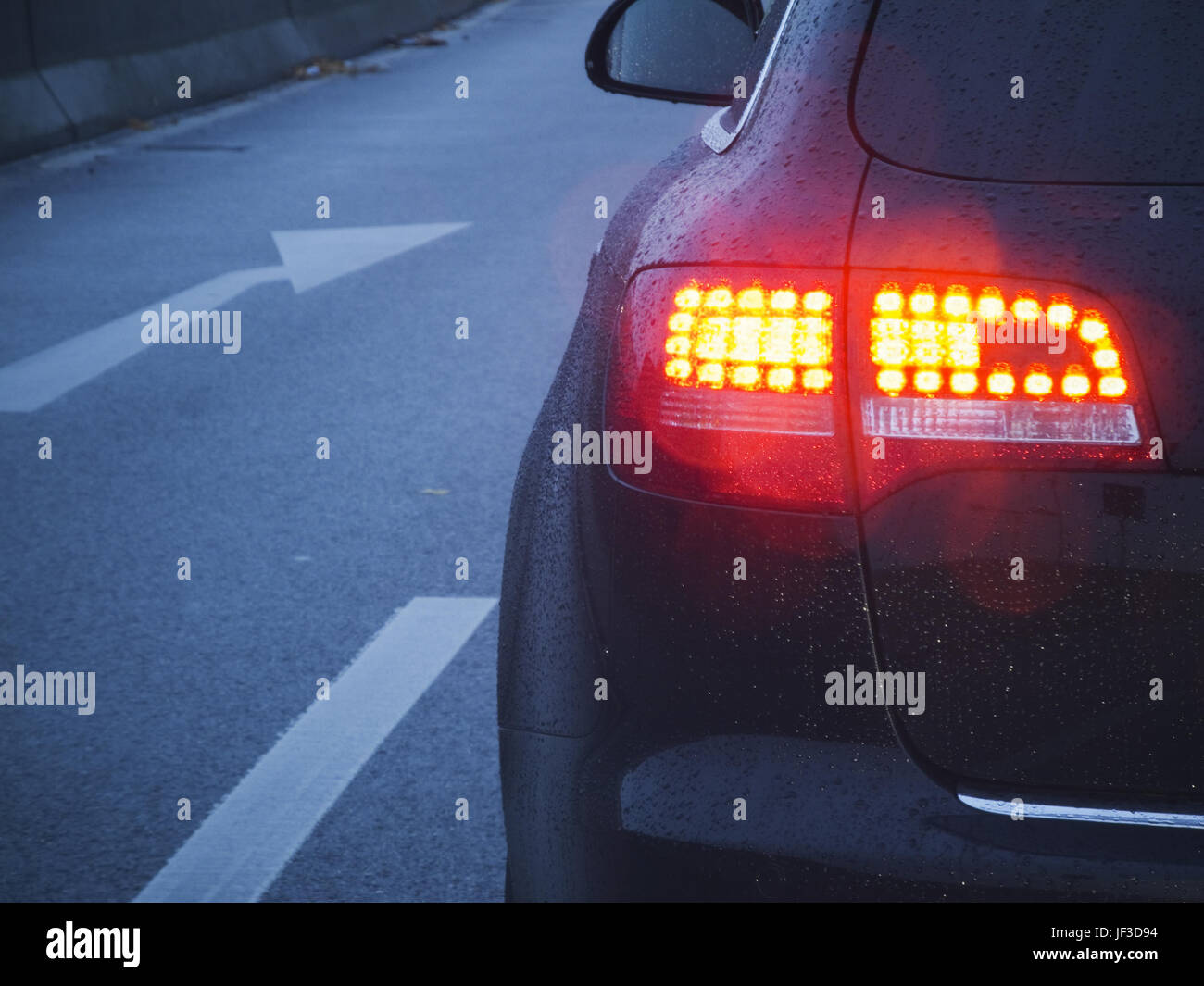 Brake light hi-res stock photography and images - Alamy