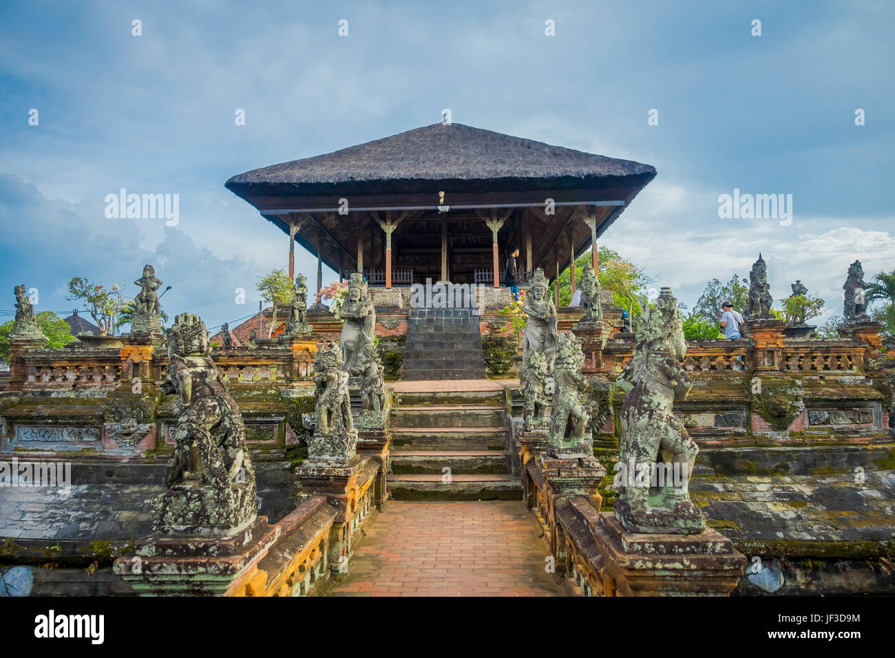 BALI, INDONESIA - MARCH 08, 2017: Semarapura, Kertha Gosa Pavilion in ...
