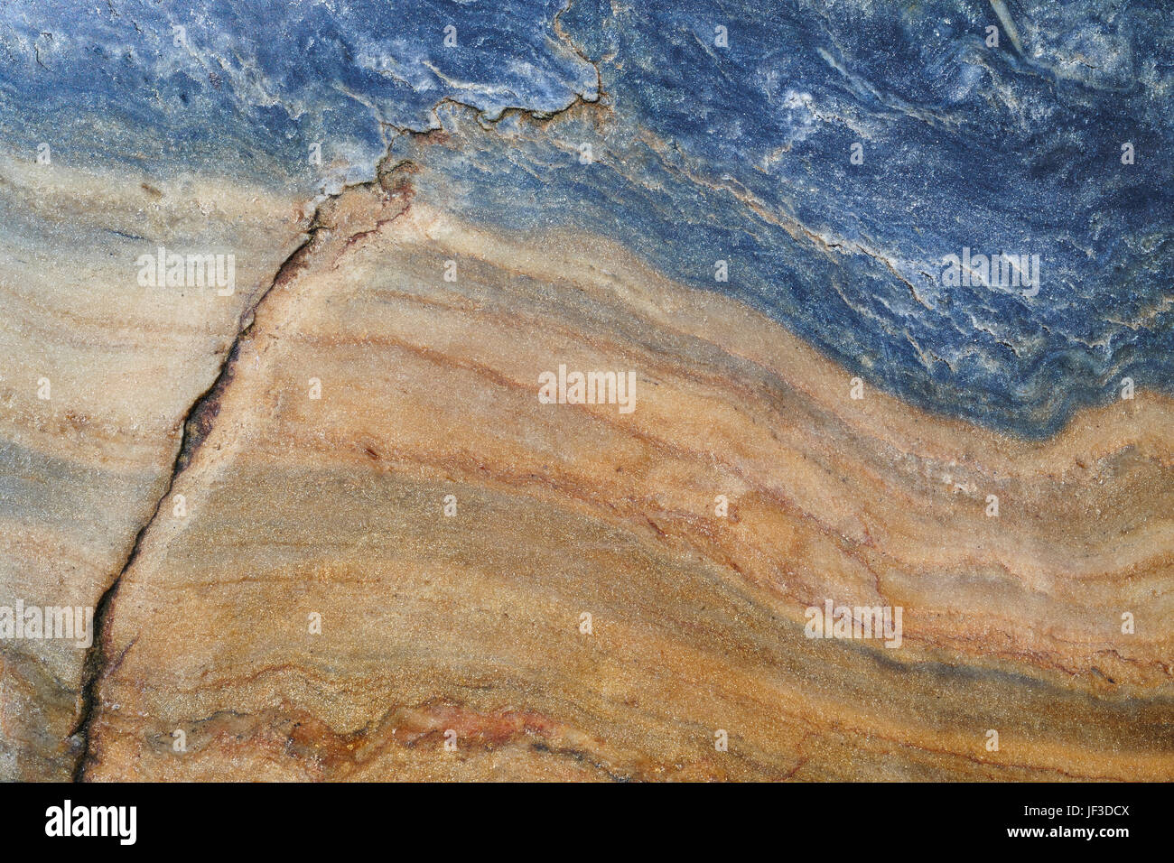 Mineral background. Folded quartzite stone macro detail. Geology ...