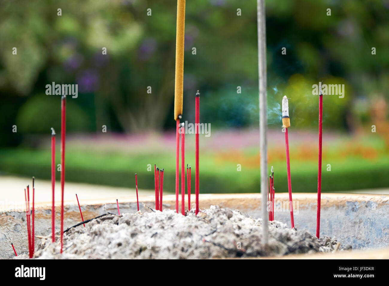 Incense burner in chinese temple hi-res stock photography and images ...