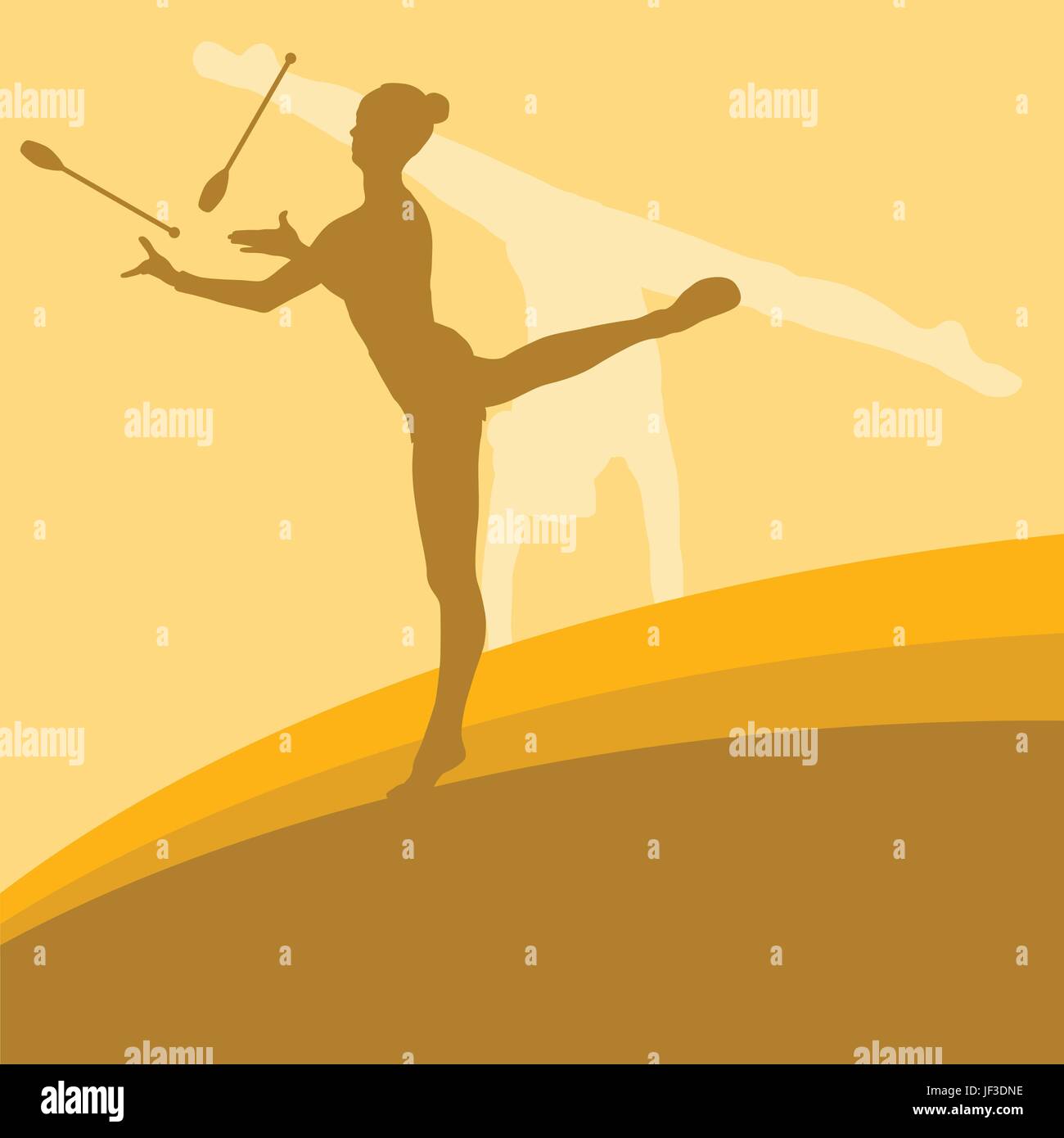 Indian clubs Stock Vector Images - Alamy
