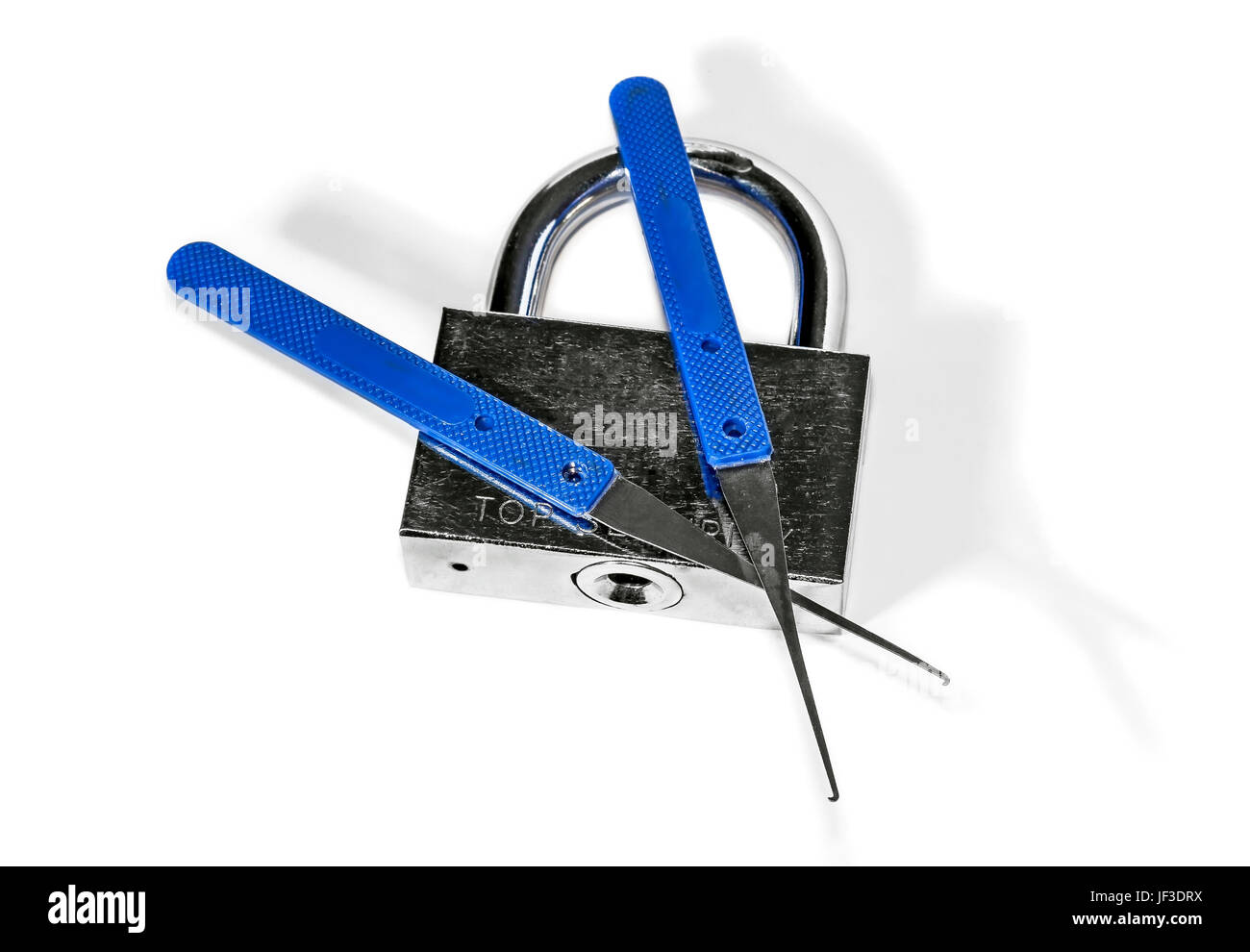 Door lock with master keys Stock Photo - Alamy