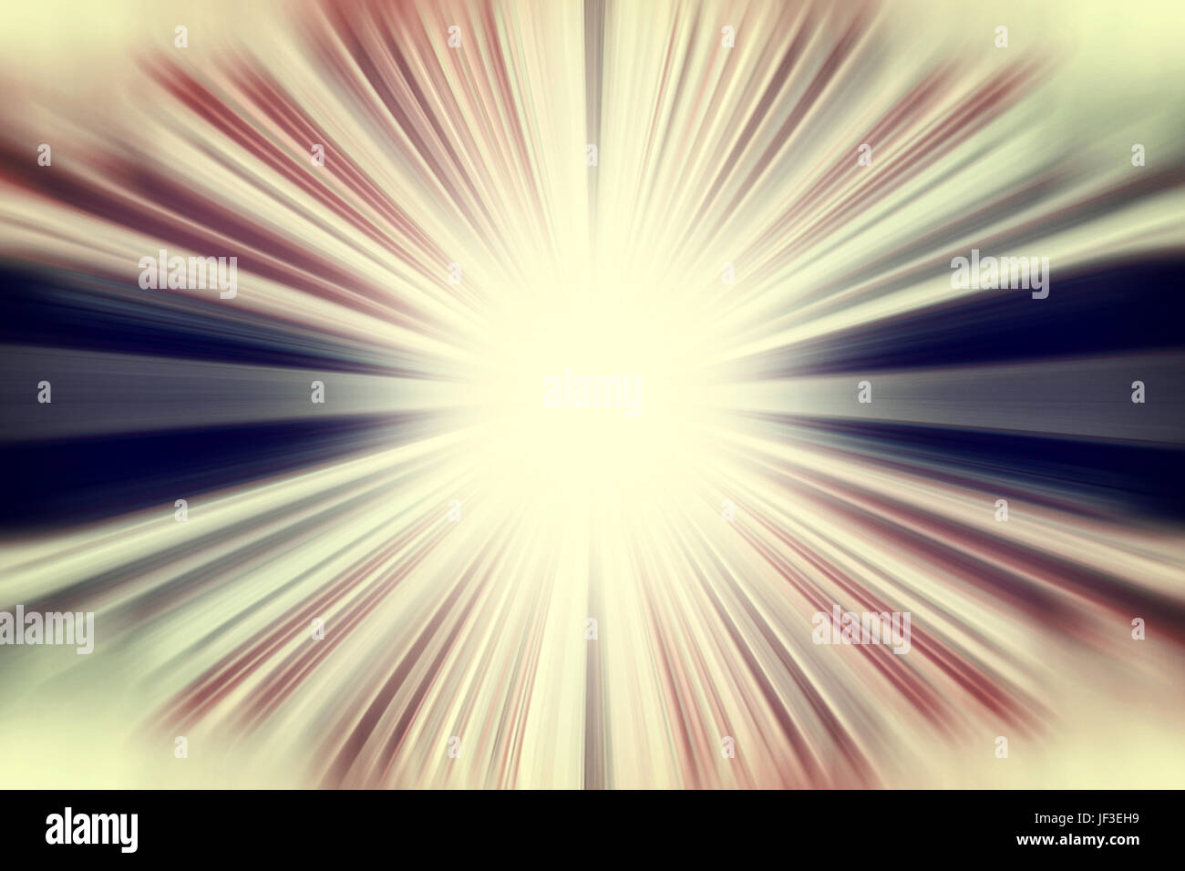 Faded sunburst rays background Stock Photo - Alamy