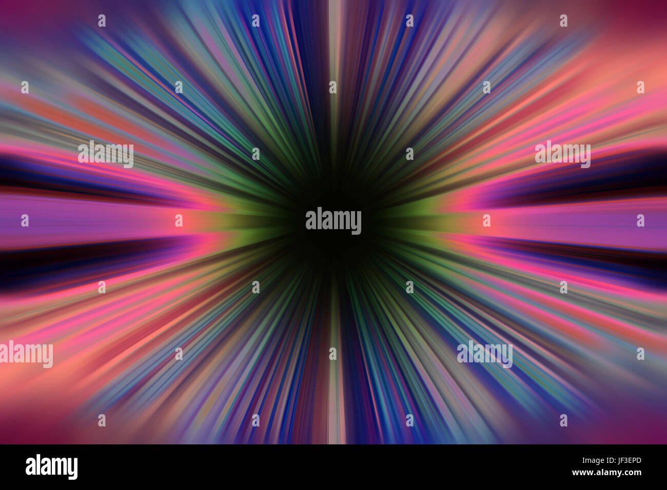 Colourful sunburst rays Stock Photo - Alamy