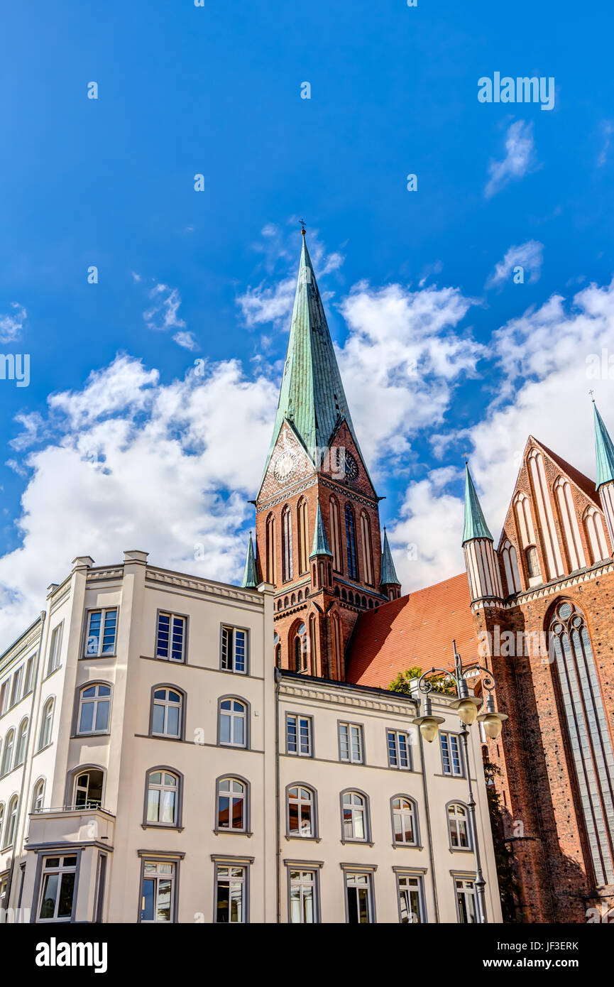 Historic Schwerin Cathedral Stock Photo - Alamy
