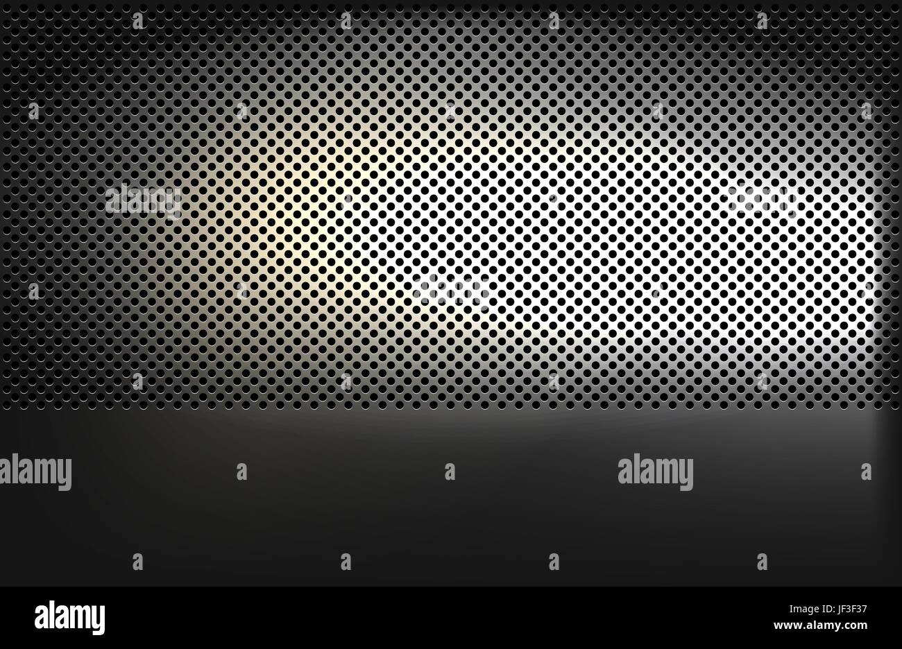 reflection, dots, metallic, dark, backdrop, background, grating, grate, grid Stock Vector Image ...